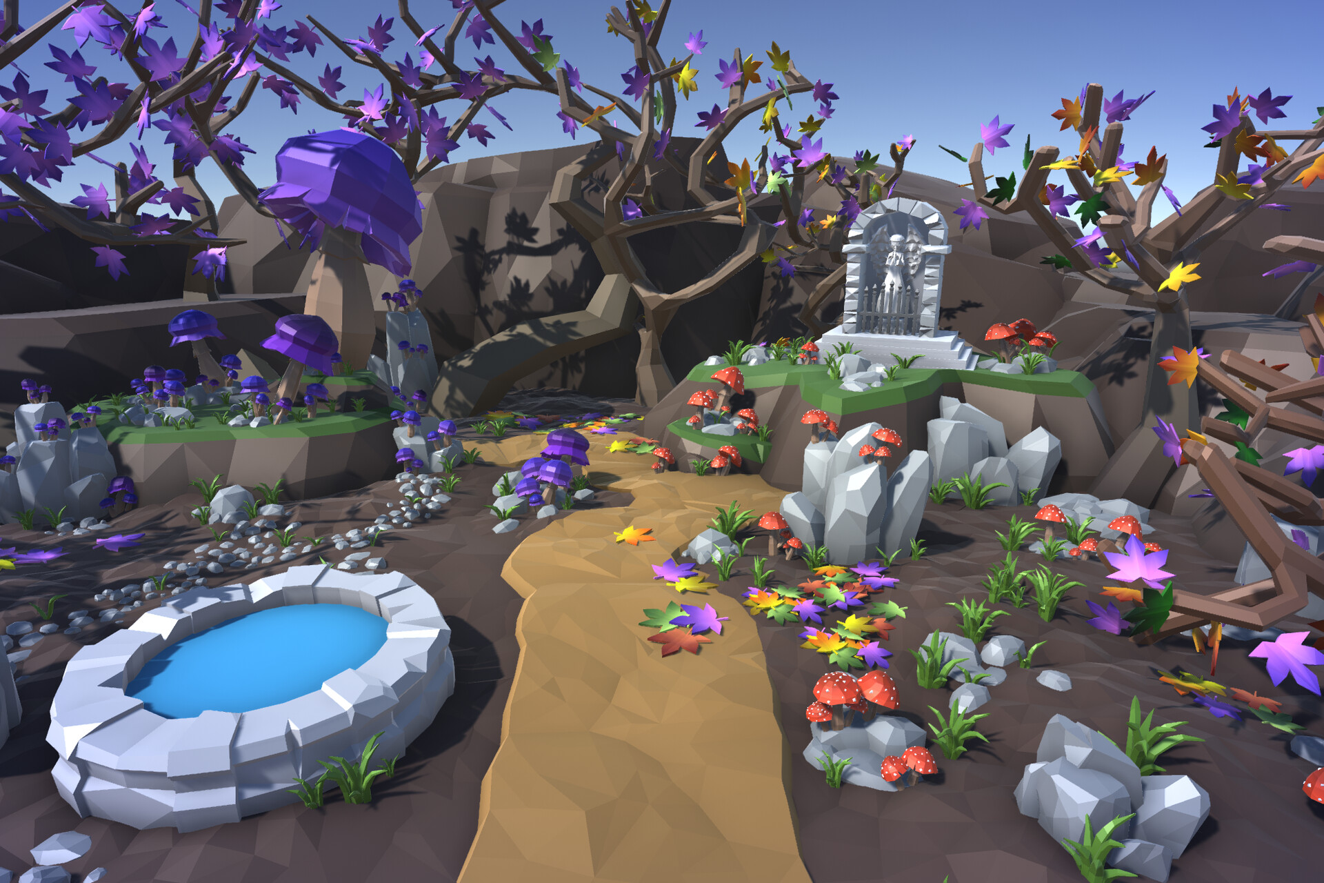 Pure Poly - 3D Models for your Game - Ultimate Low Poly Nature Pack