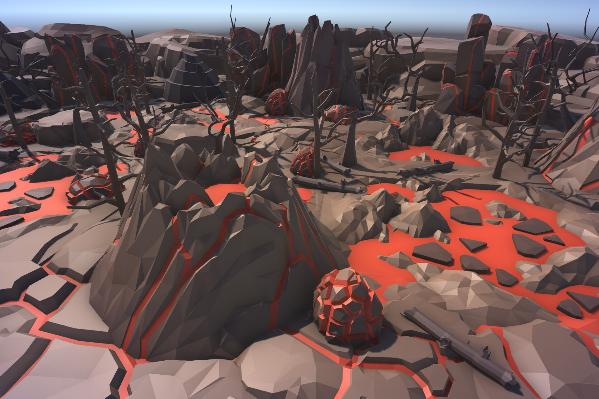 Pure Poly - 3D Models for your Game - Ultimate Low Poly Nature Pack