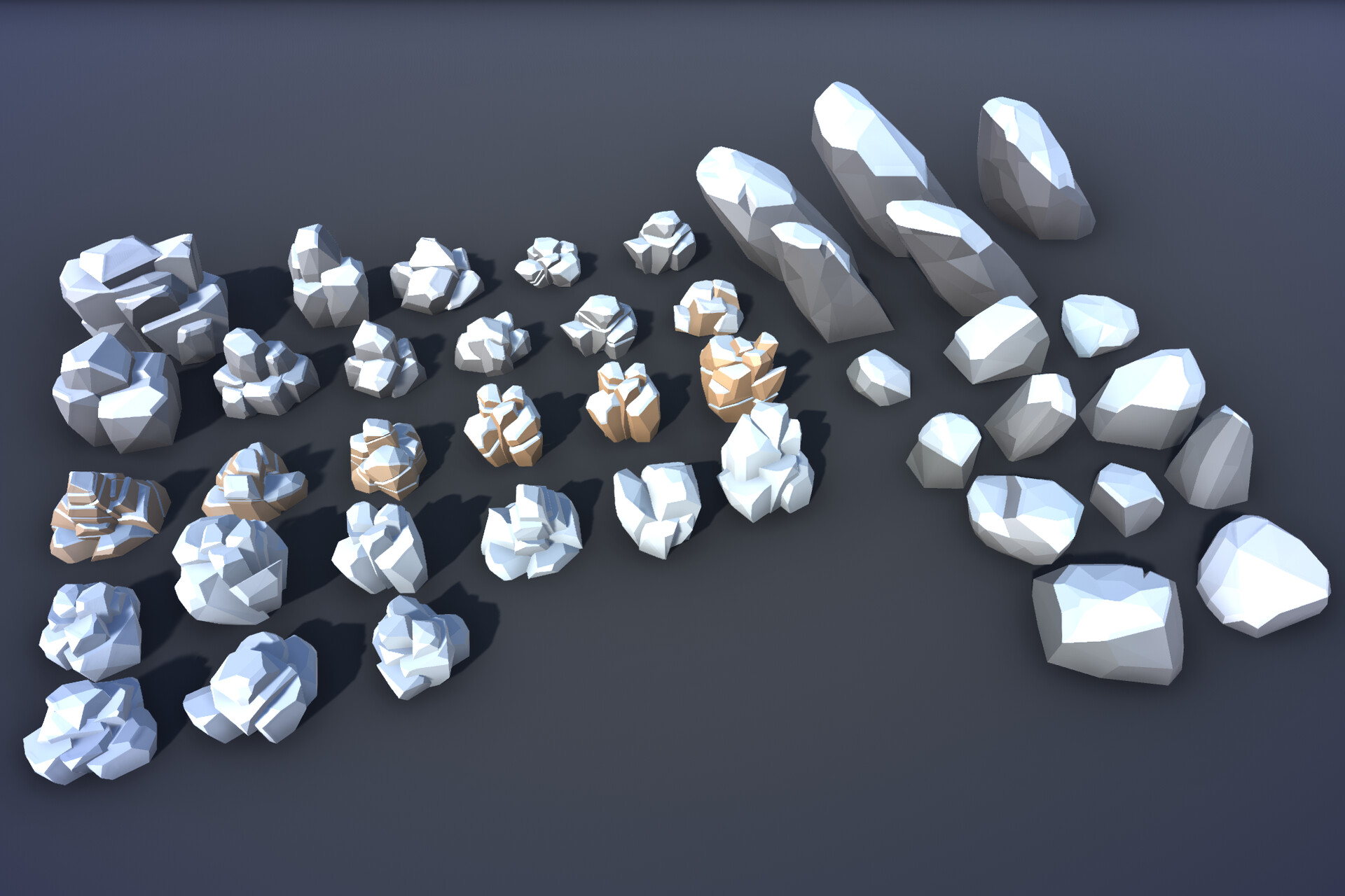 Pure Poly - 3D Models for your Game - Ultimate Low Poly Nature Pack
