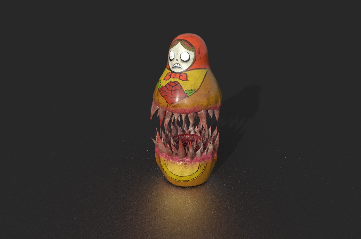ArtStation - Spooky Matrioshka Doll