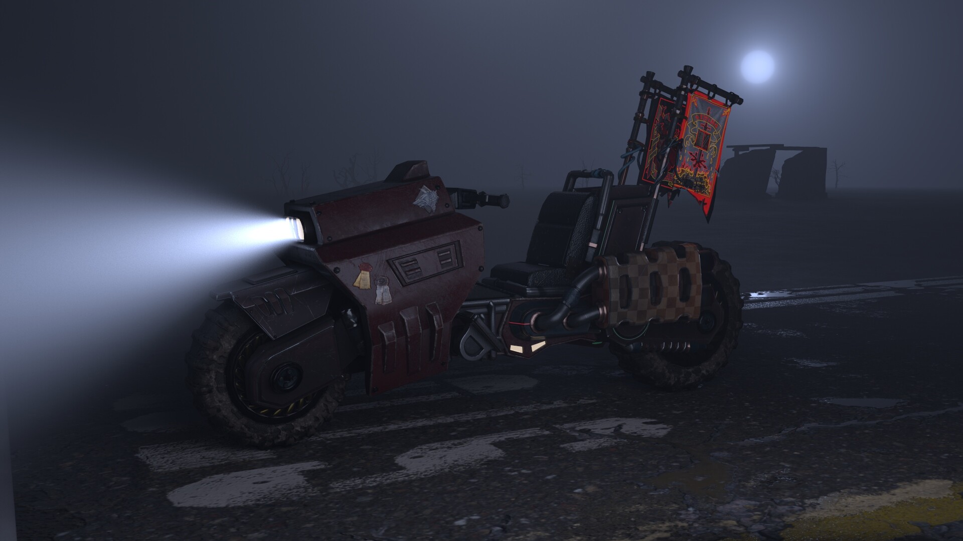 ArtStation - Warhammer 40k Bike