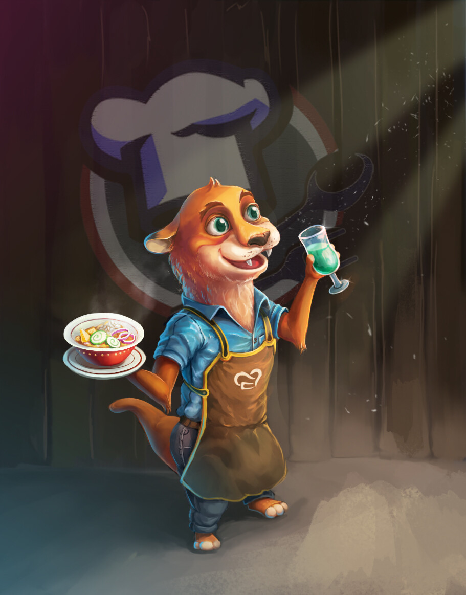 ArtStation - Chef Otter