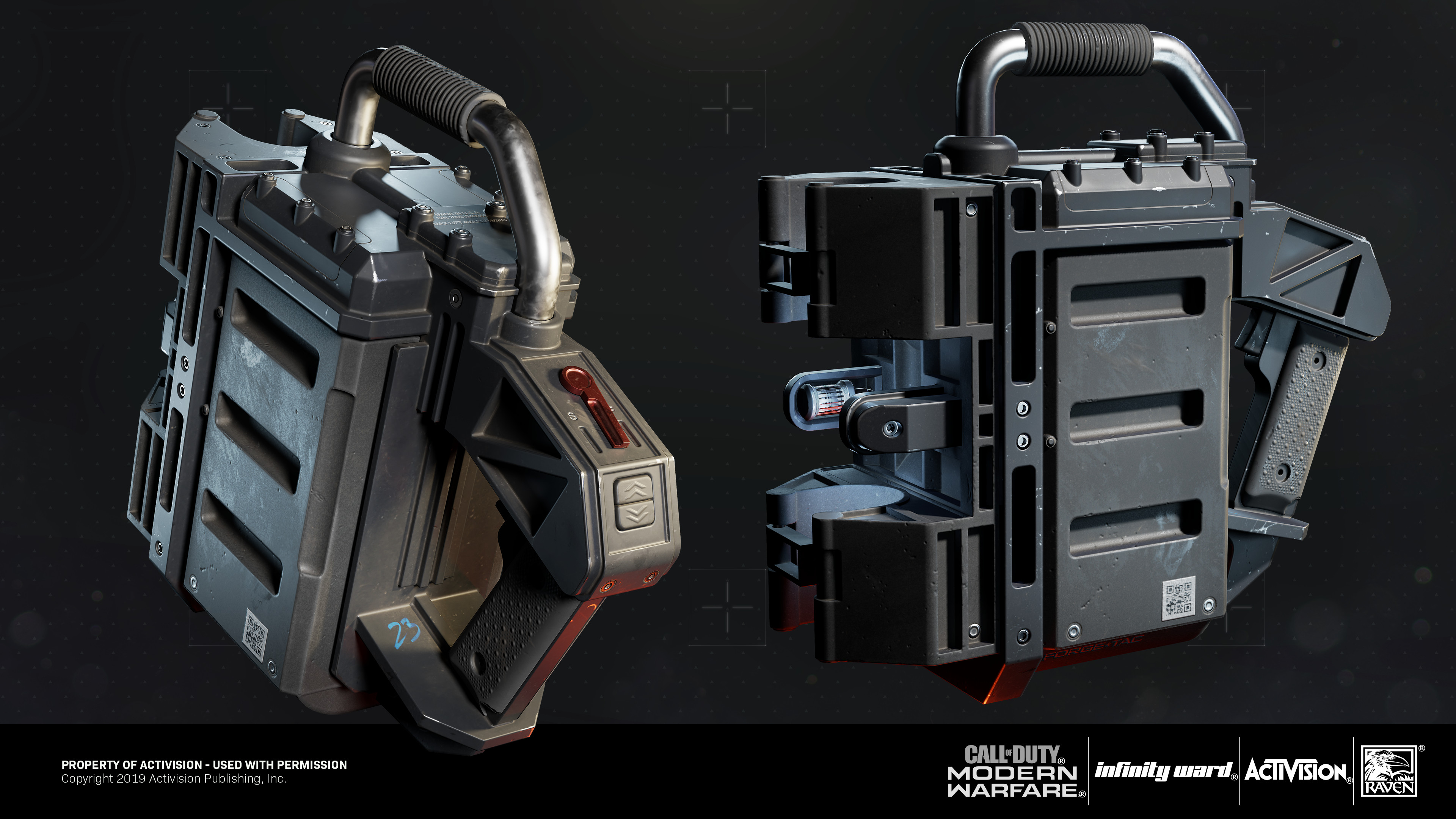 TRACE studio - In-game weapon asset for Call of Duty – Modern Warfare
