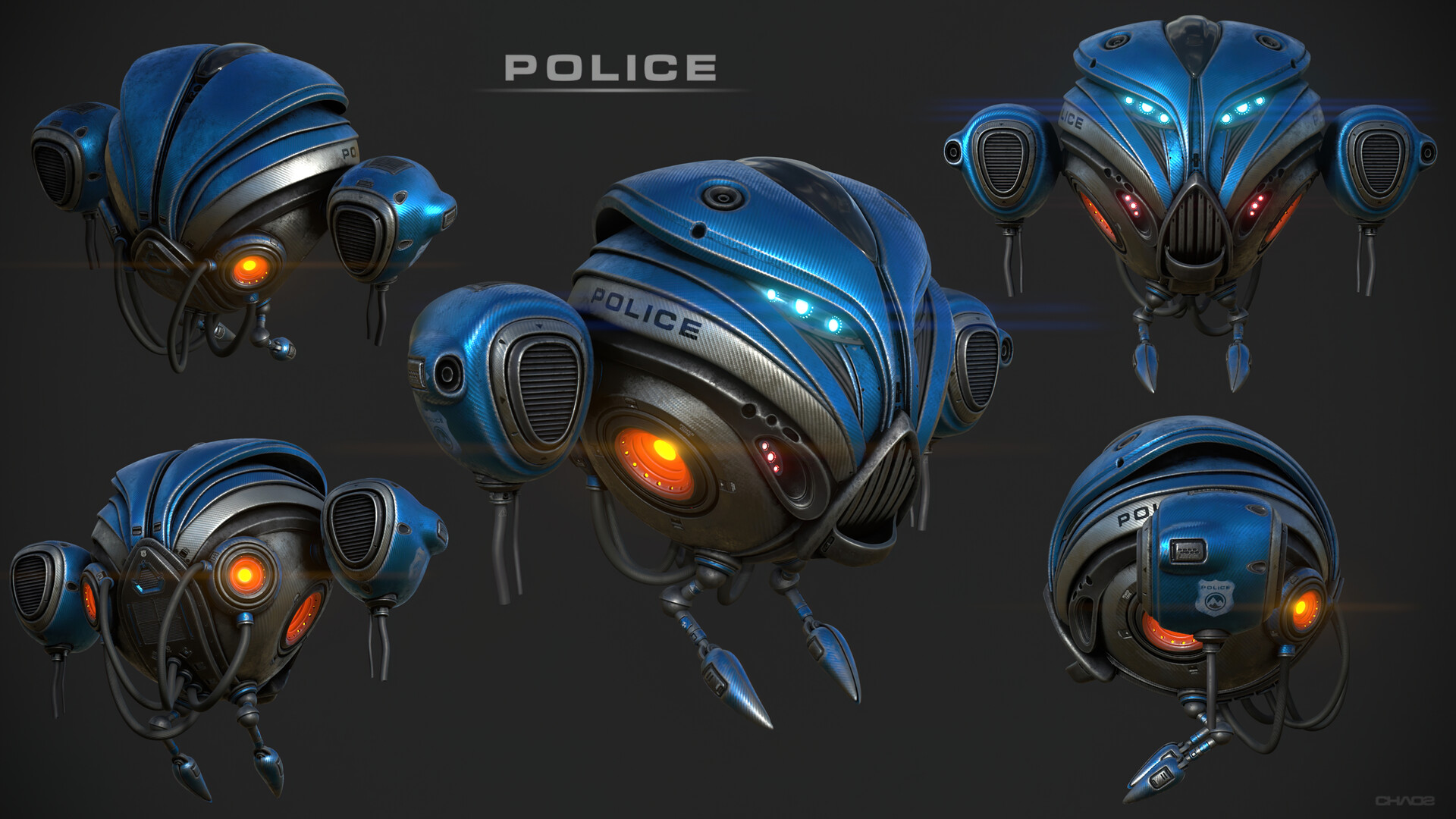 ArtStation - Police Bot