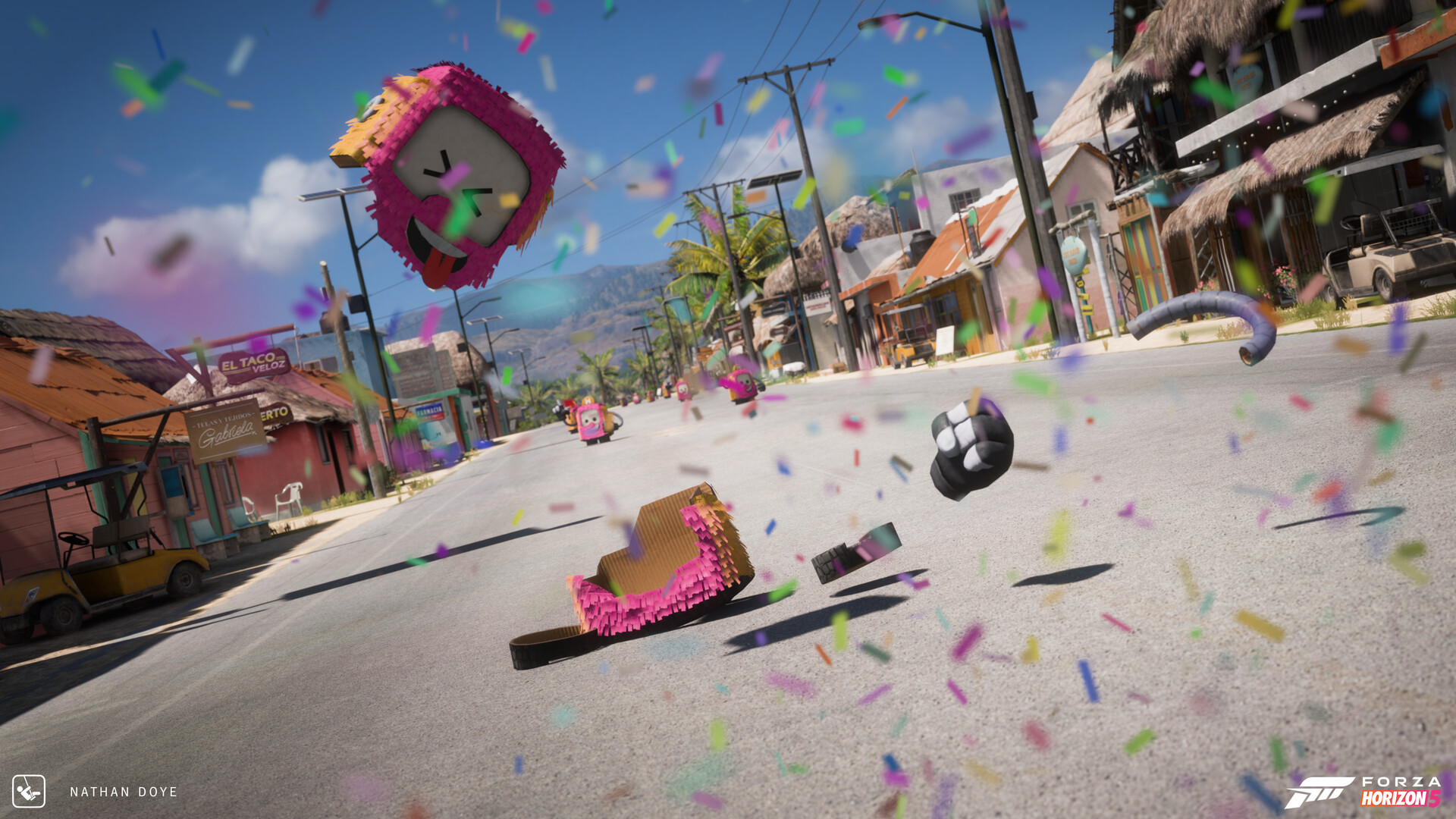 Nathan Doye - Forza Horizon 5 - Piñata Mascot
