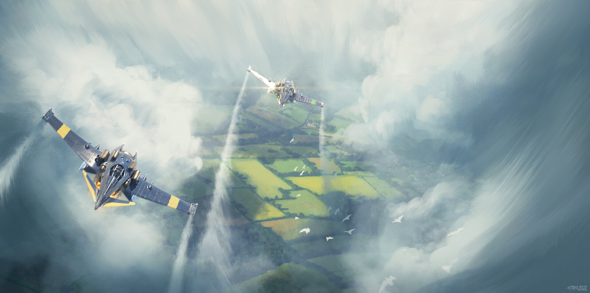 ArtStation - Fly Over