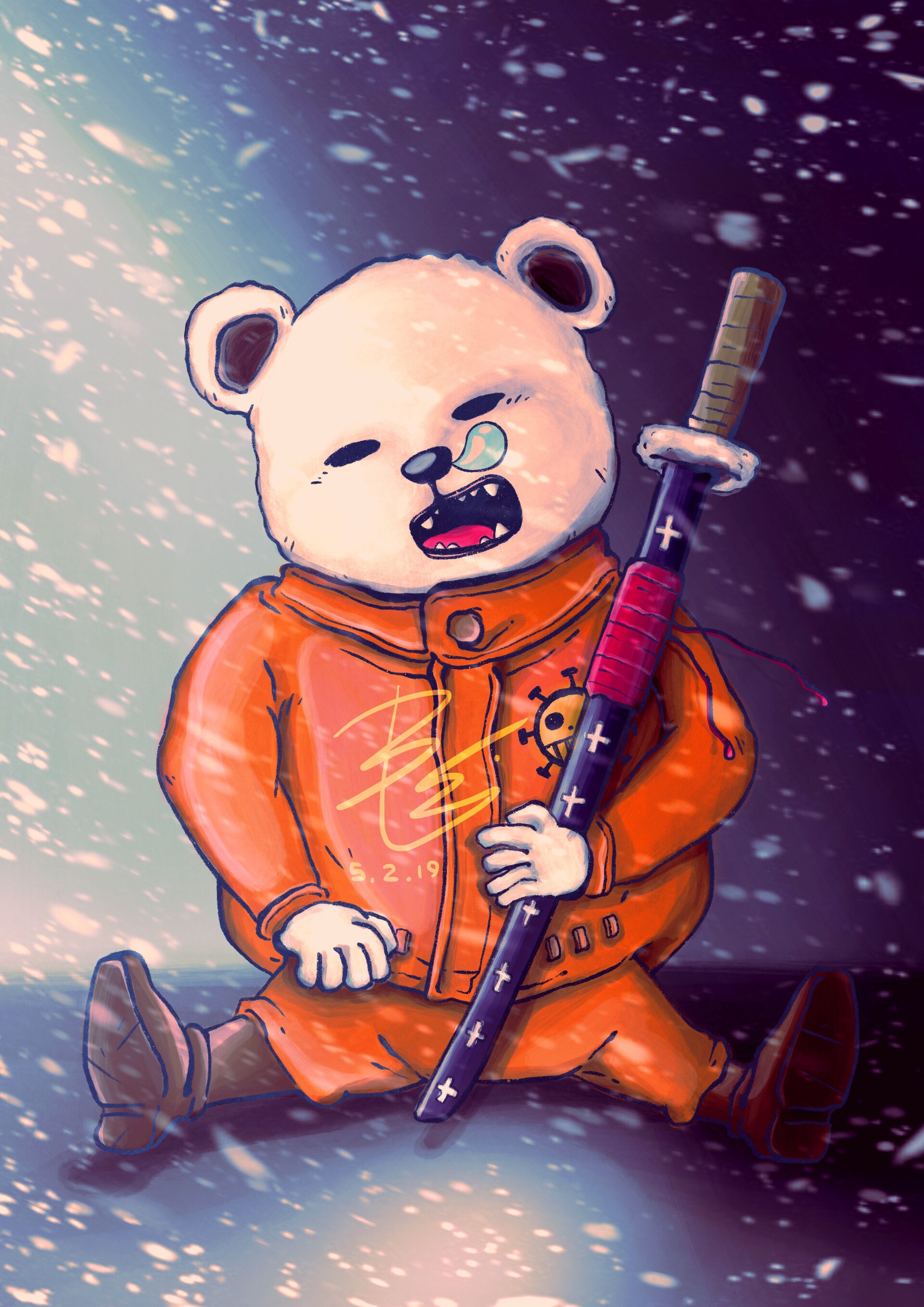 ArtStation - Bepo (One piece)