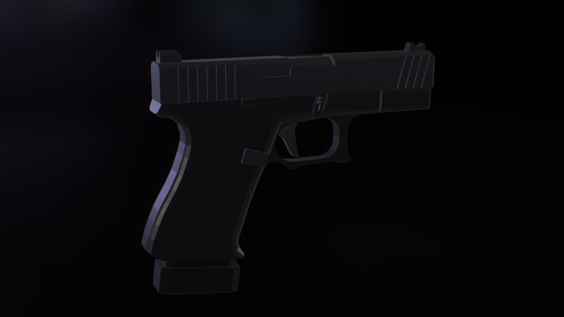 ArtStation - 3D Model - Glock 17