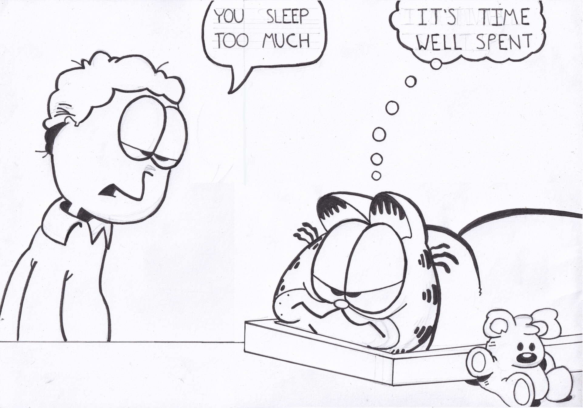 ArtStation - Garfield, Panel (Fan Made, Panel 1.)