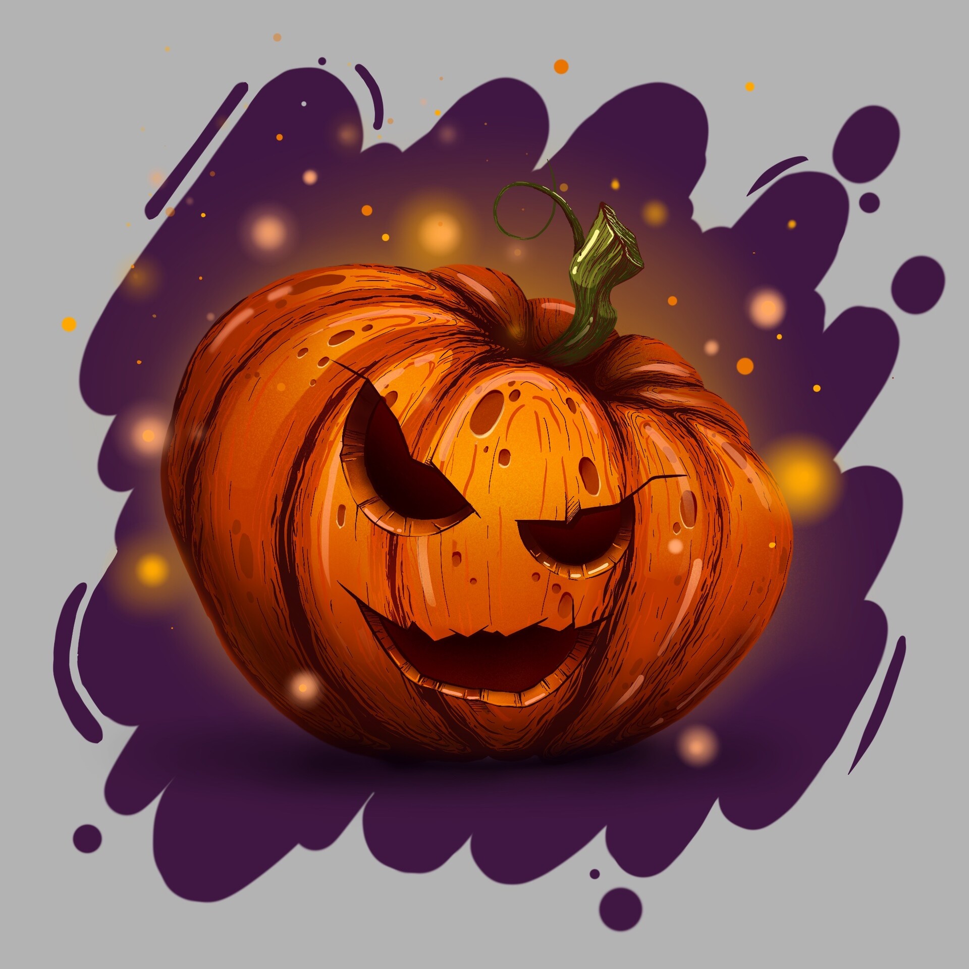 ArtStation - Pumpkin Halloween