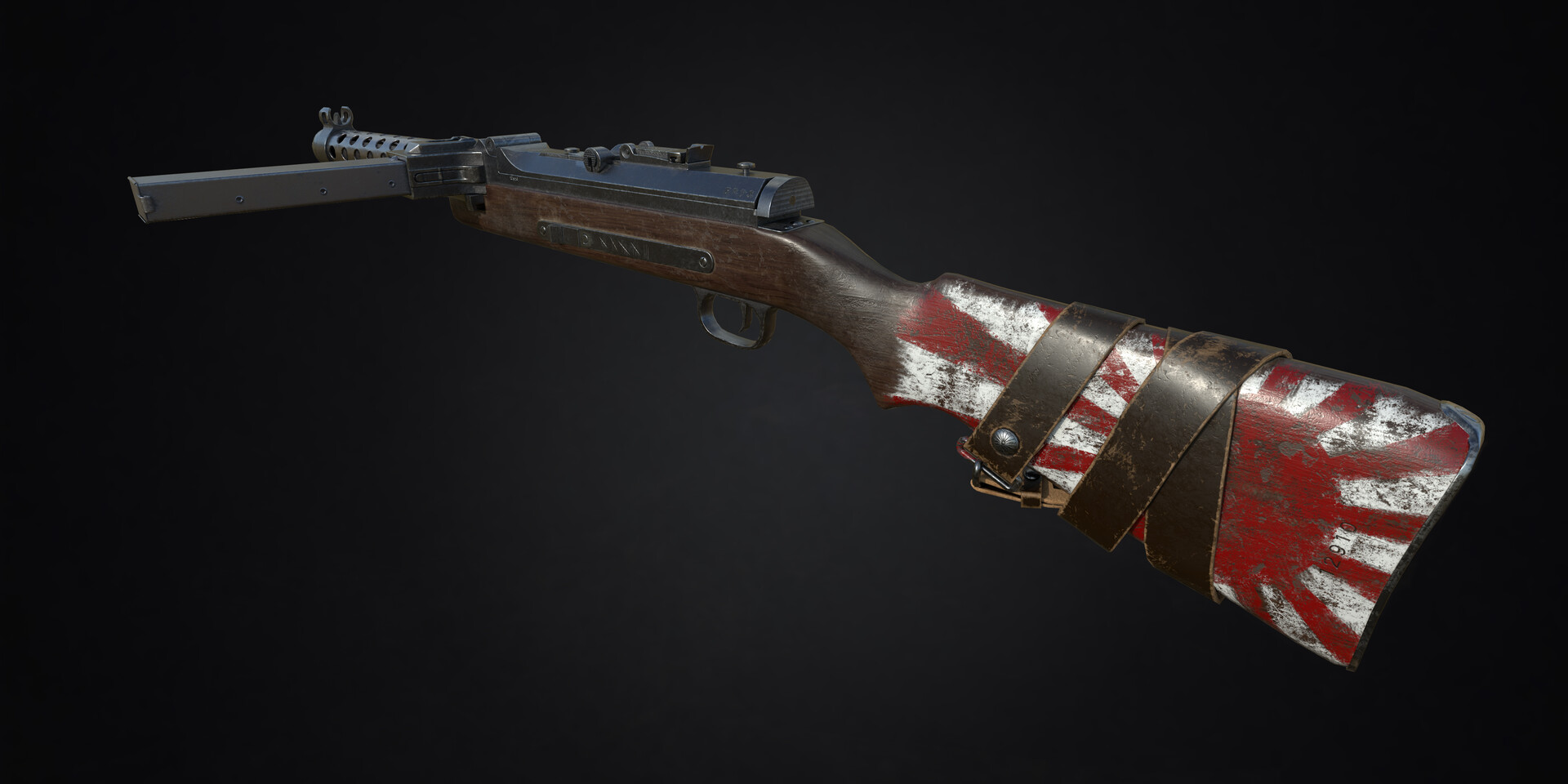 Jiří Zábranský - Japanese Steyr-Solothurn S1-100 (aka MP34)