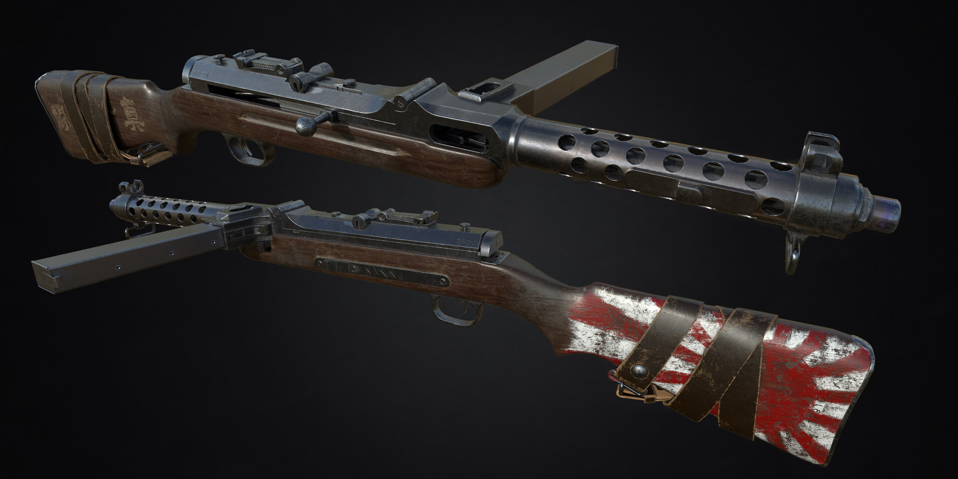 Jiří Zábranský - Japanese Steyr-Solothurn S1-100 (aka MP34)