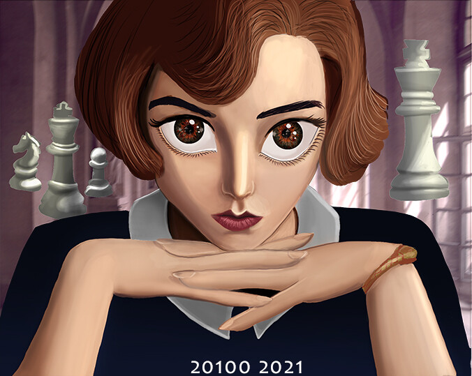 ArtStation - queen's gambit comic