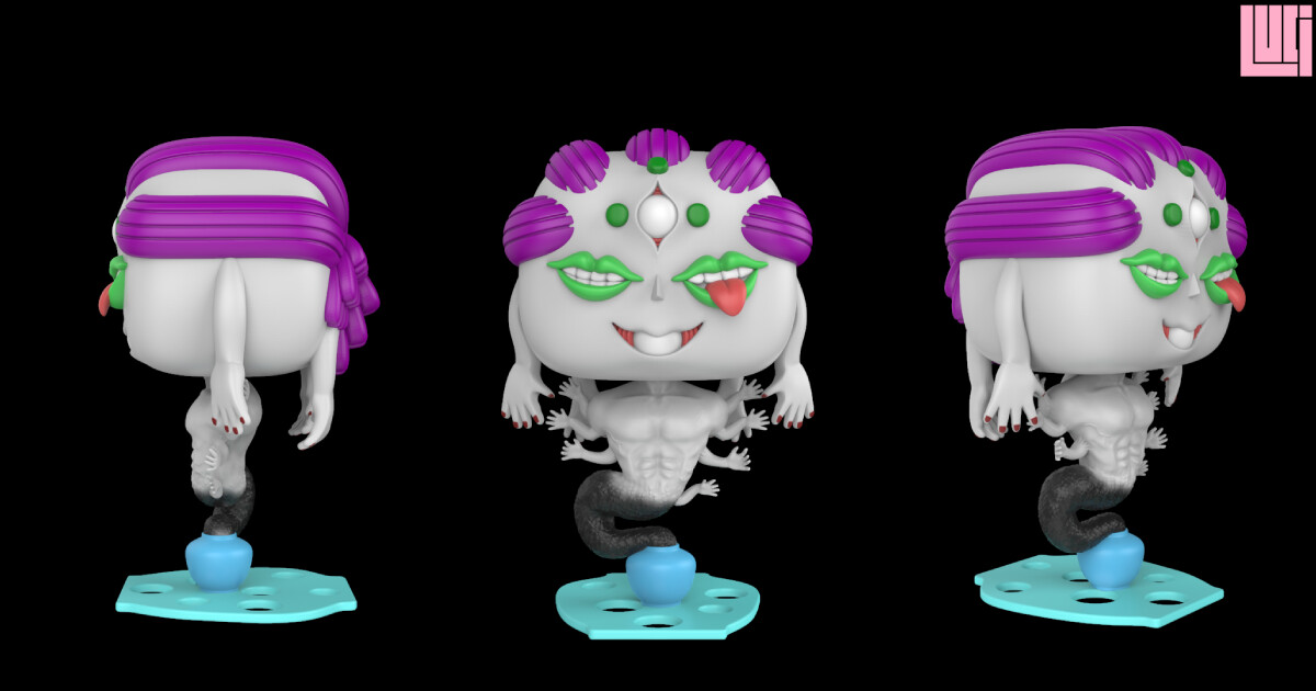 Lucian Bogdan - Demon Slayer Upper Moon 5 Gyokko Funko POP