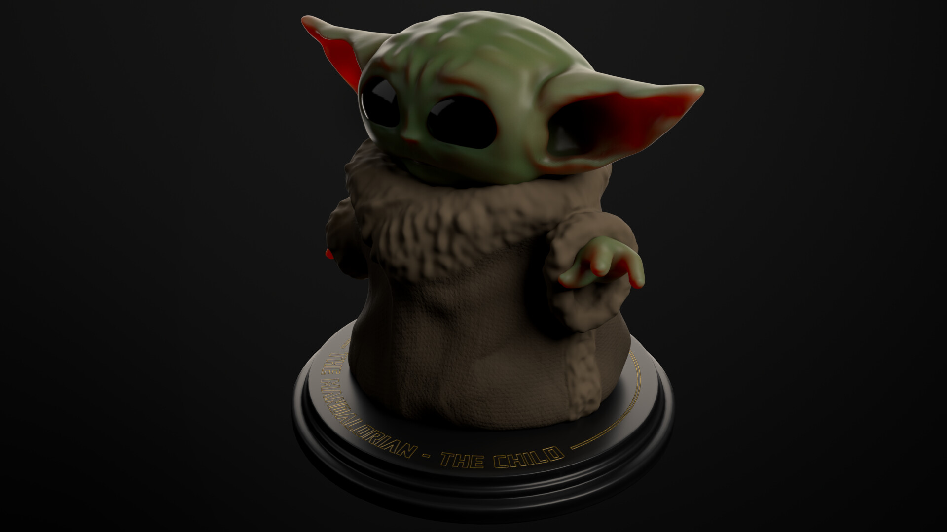 Nami Lemal - Props • Baby Yoda Figure