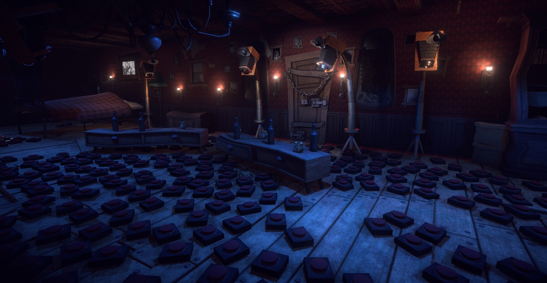 ArtStation - Obusite ; Trapzone : The bedroom.