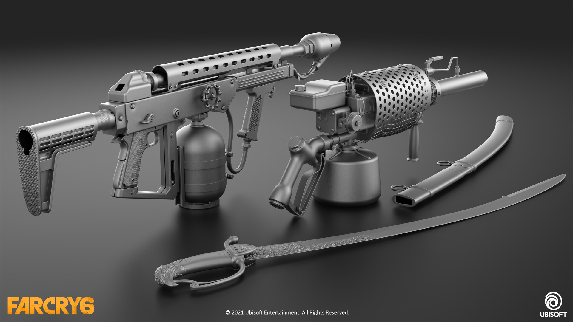 Alex Nikolaev - NPC Weapons
