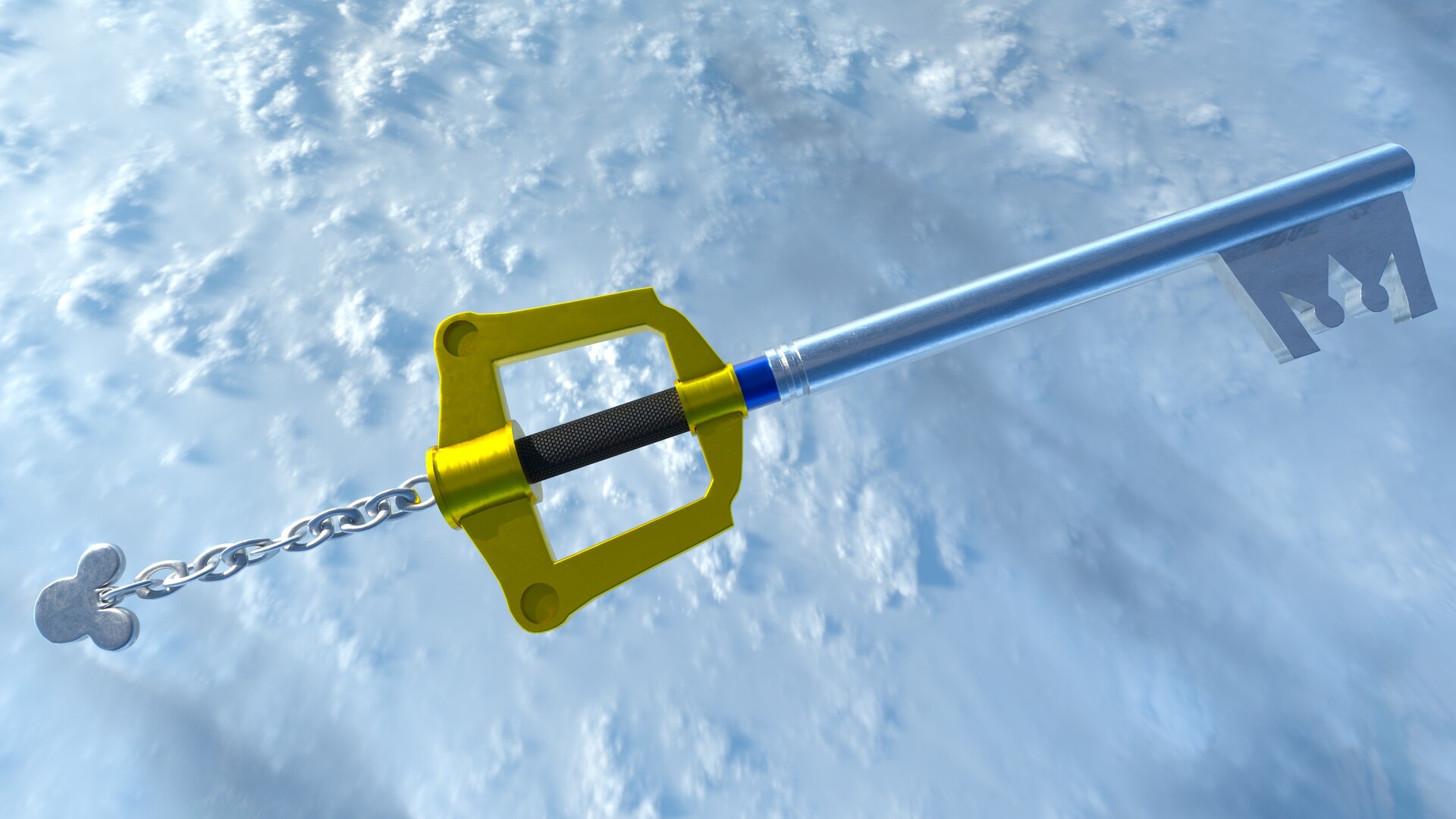 ArtStation - Keyblade Llave espada Sora Kingdom Hearts