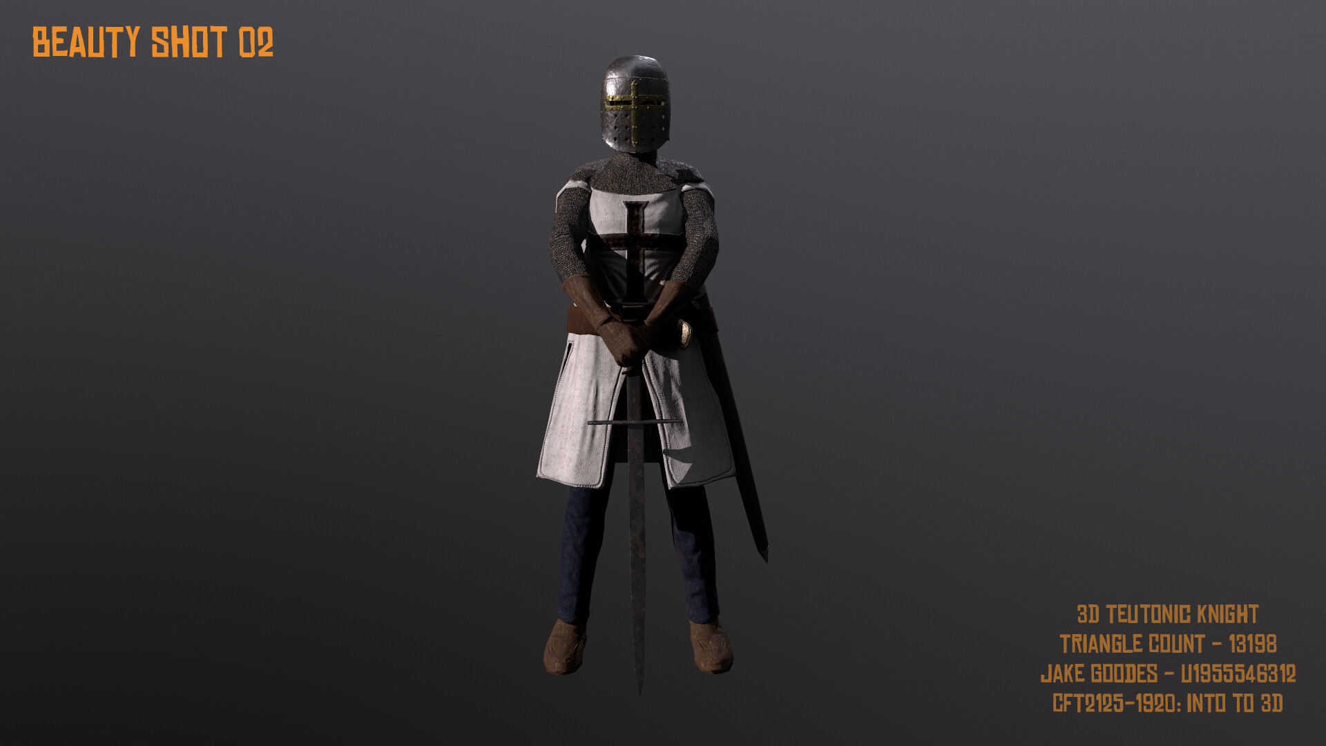 Jake Goodes - Teutonic Knight Character Design