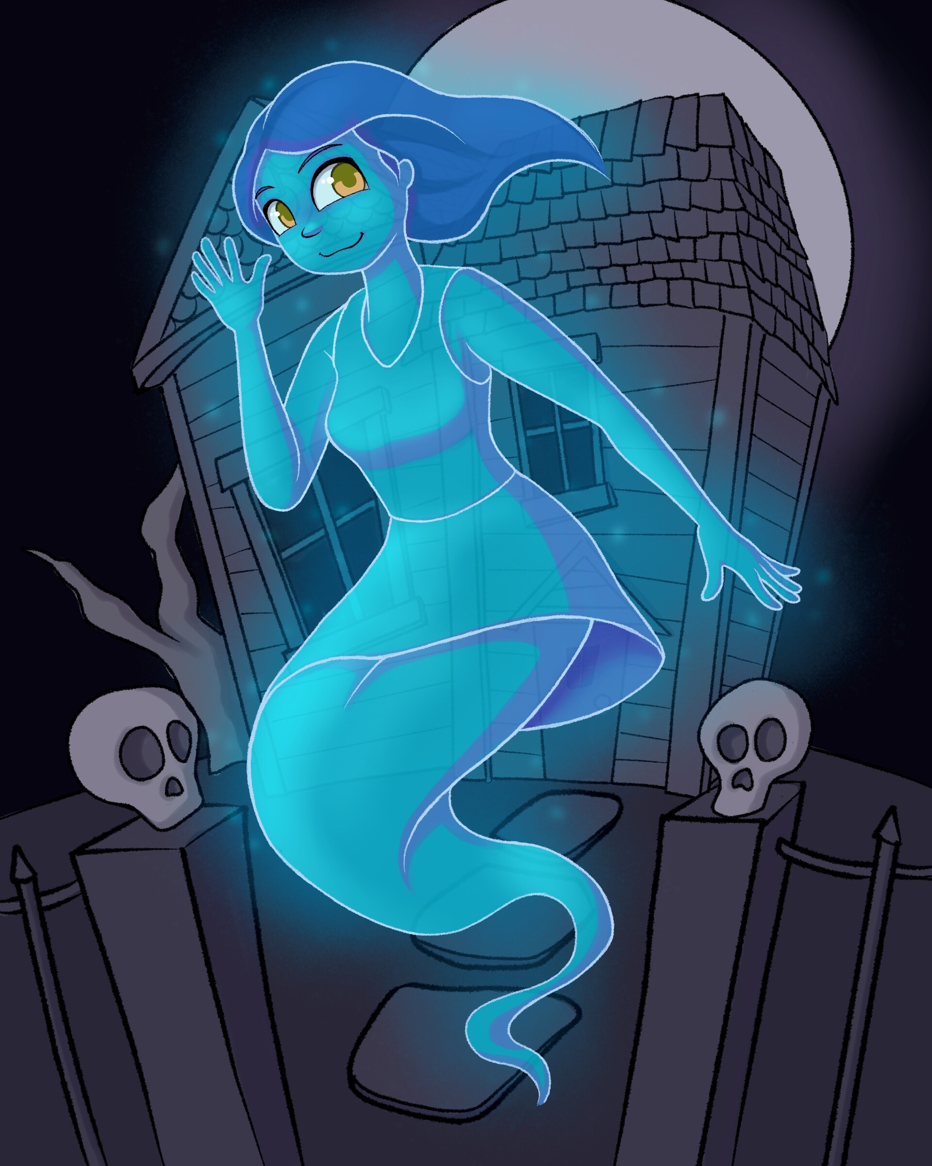 ArtStation - Friendly ghost