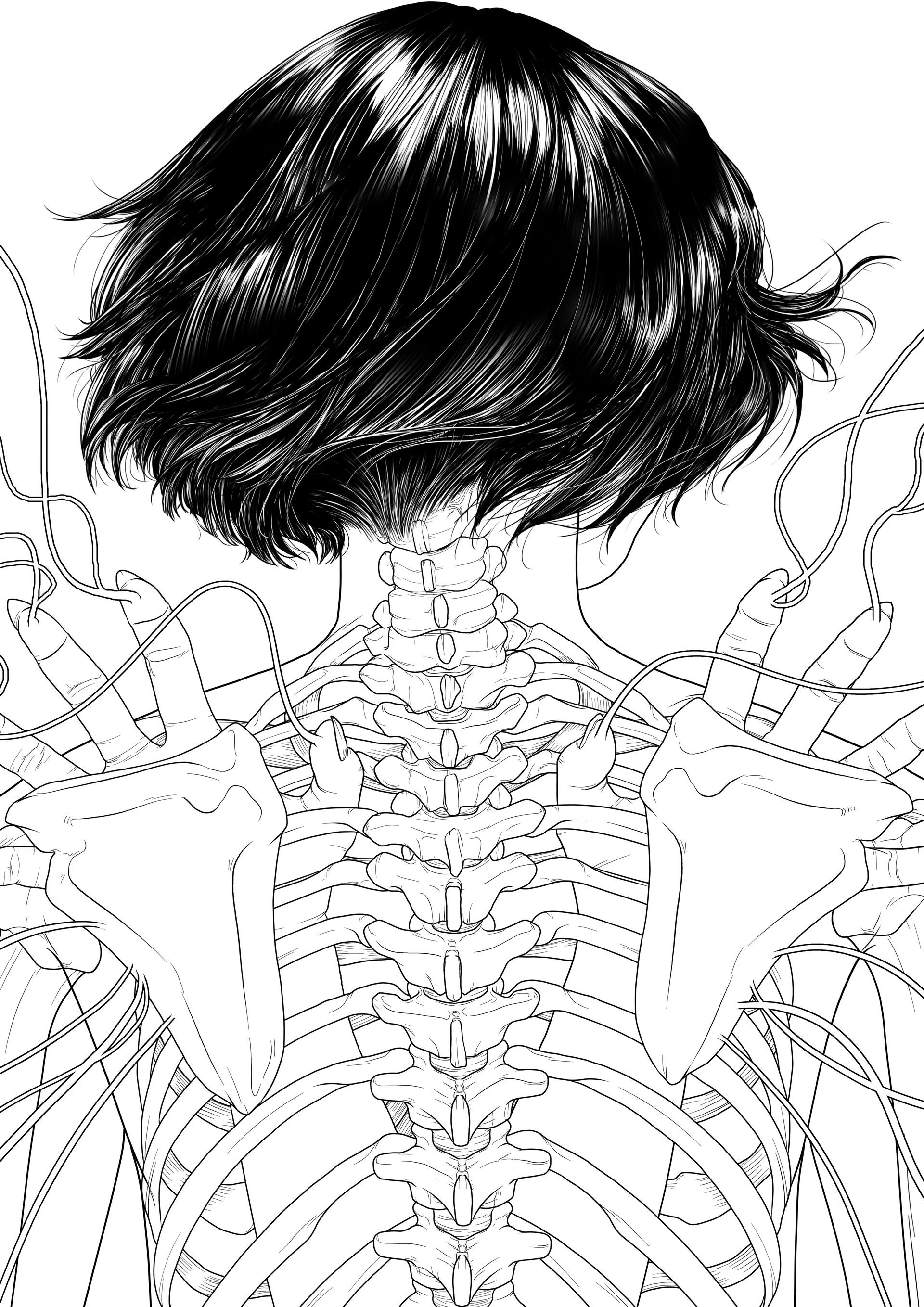 ArtStation - Layaal book 3 posters lineart