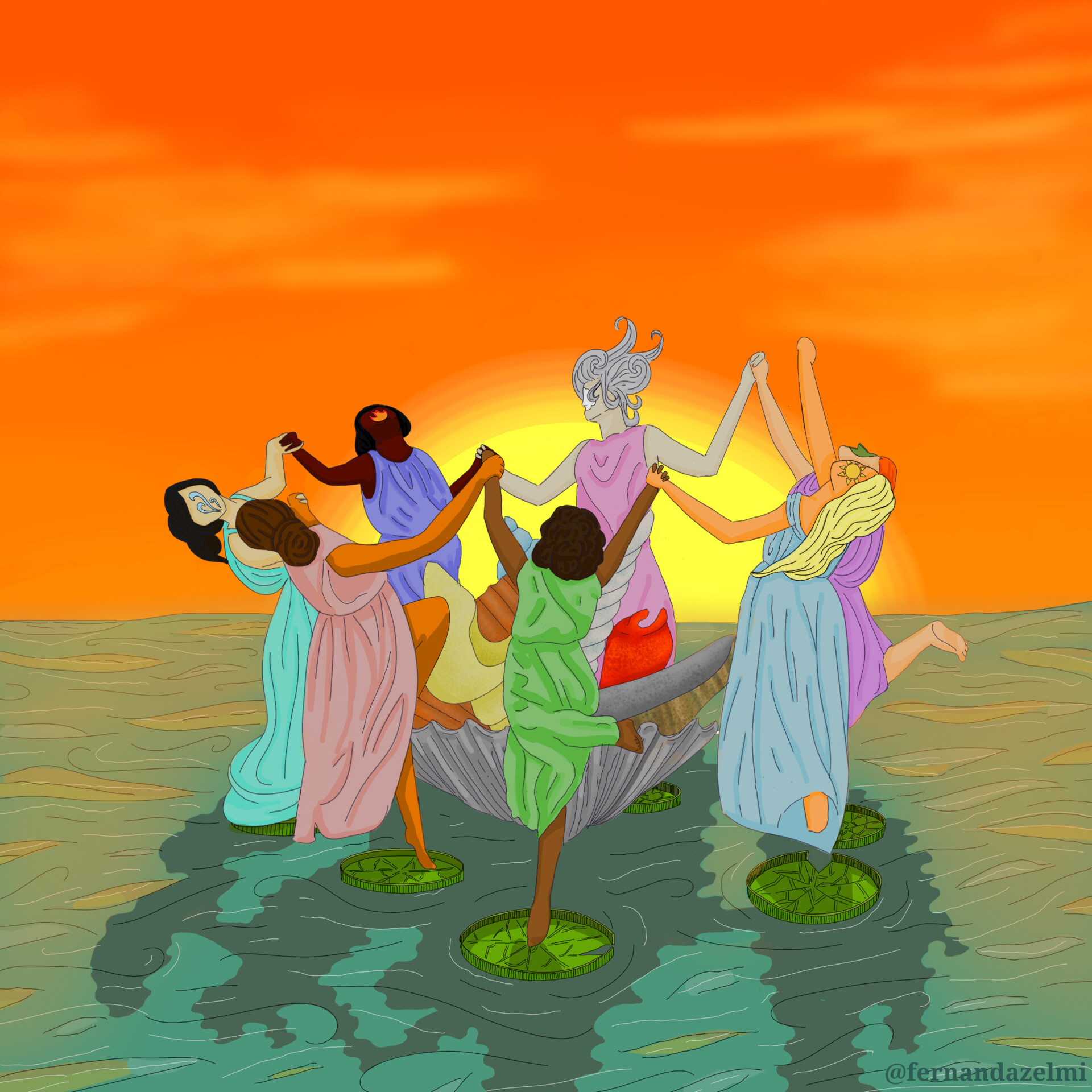 ArtStation - Ocean Dancing