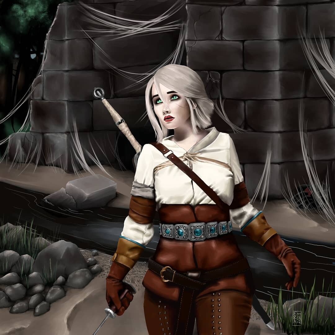 ArtStation - Ciri. A series of Ciris?