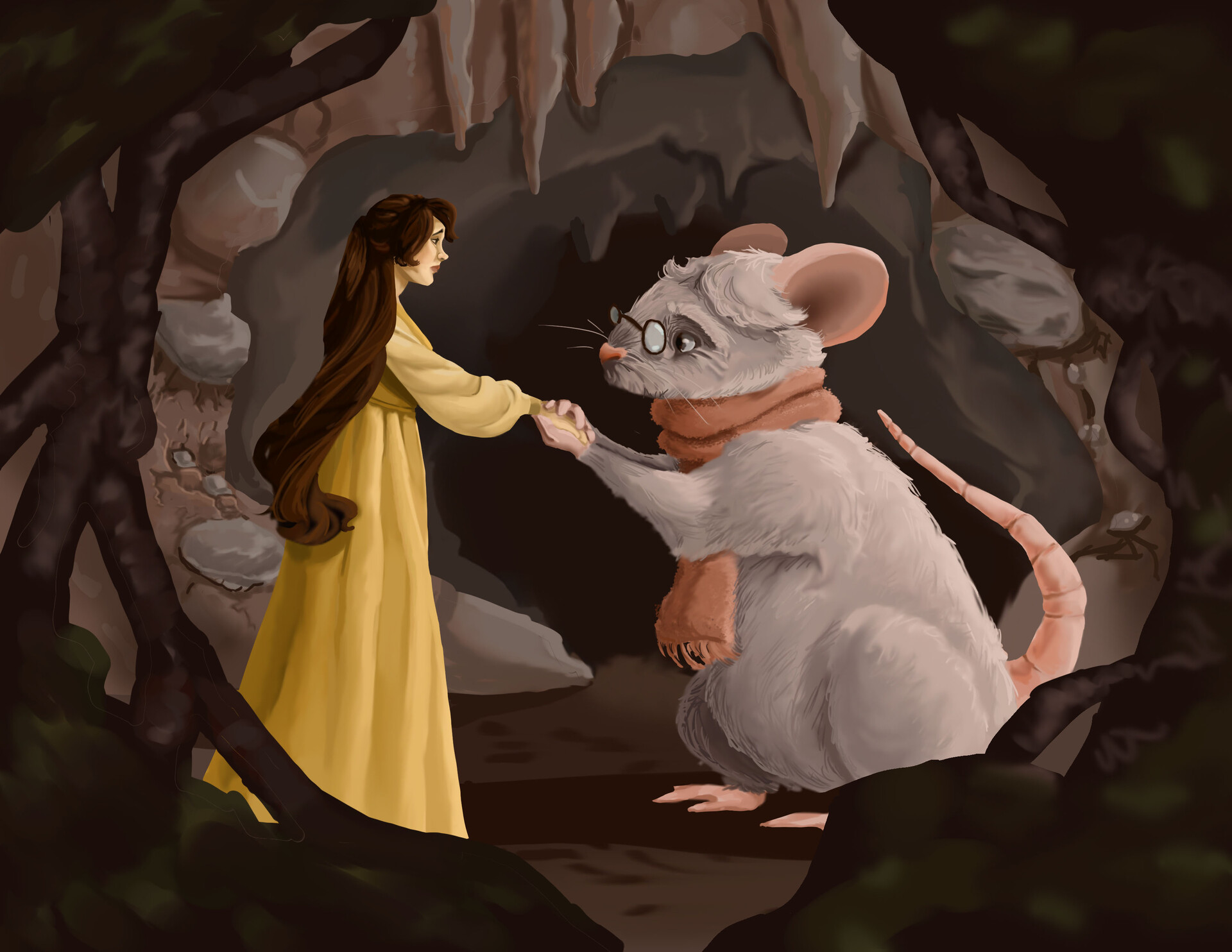 ArtStation - Meeting Mr. Mouse