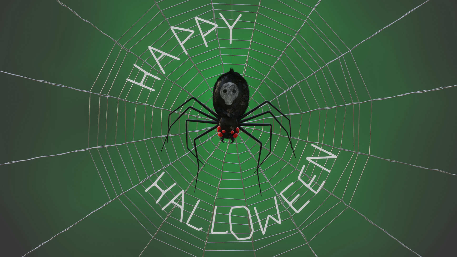Methush Anjula Thamel - Creepy Halloween Spider