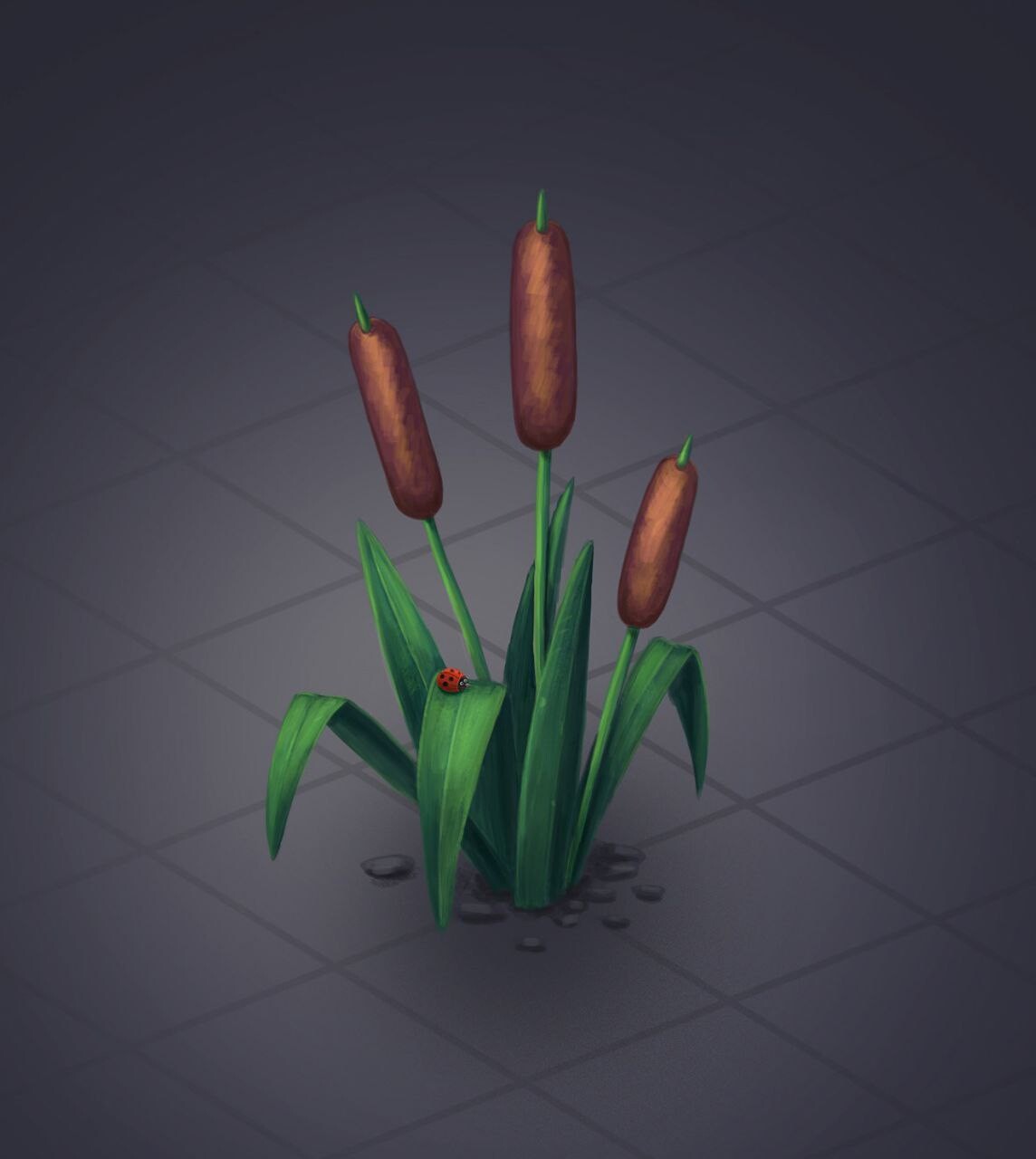 ArtStation - The cattail 2D
