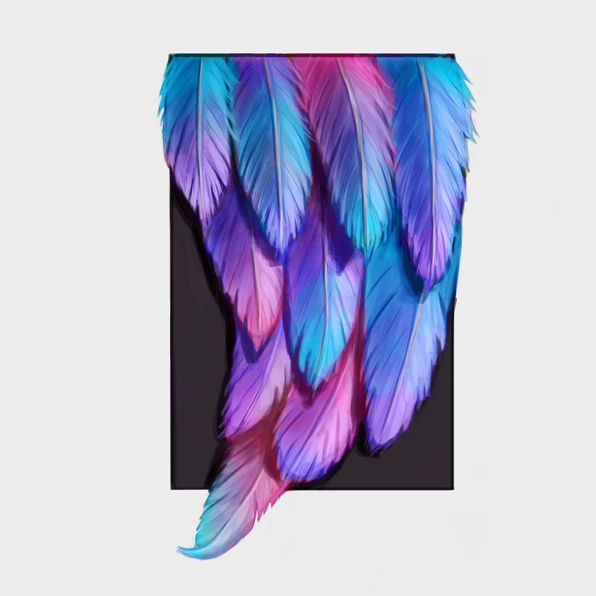 ArtStation - The magic feathers