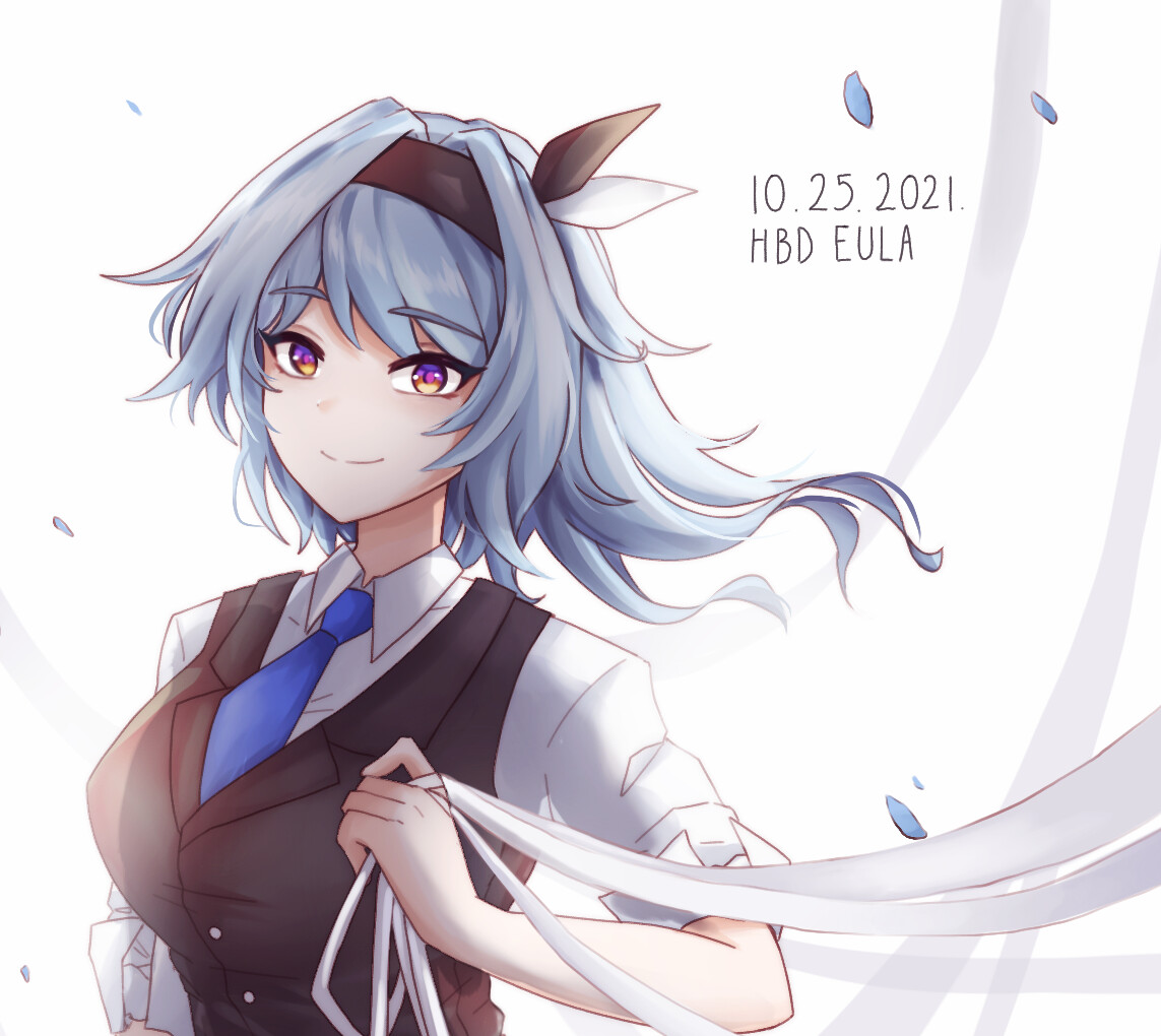 Holly Jin - Eula Birthday Character Art