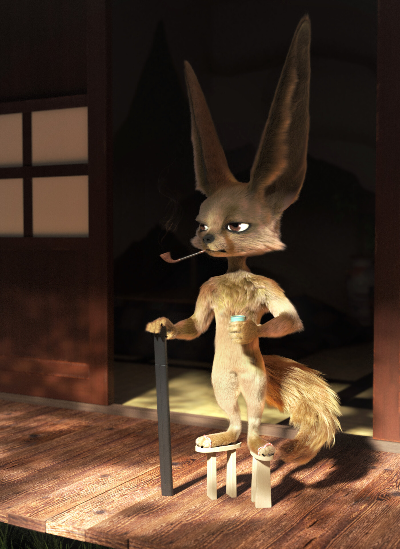 ArtStation - Fennec sensei