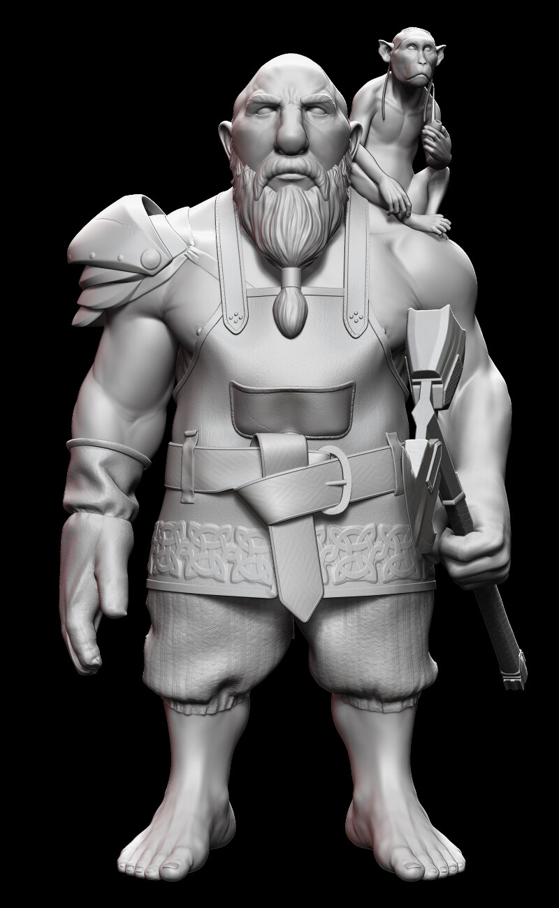 ArtStation - Azaghal, The Dwarf