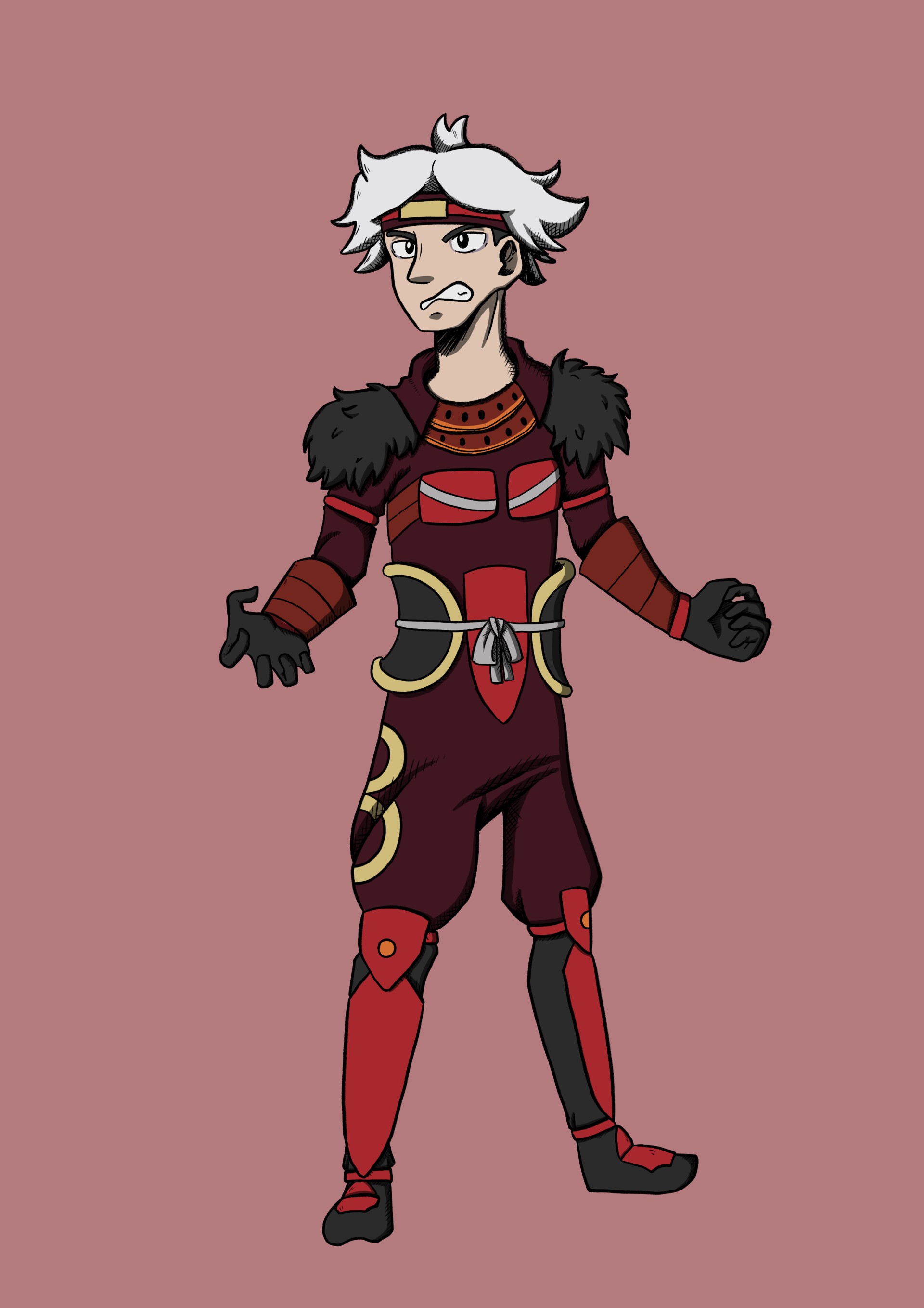 ArtStation - Guzma Pokémon Fanart