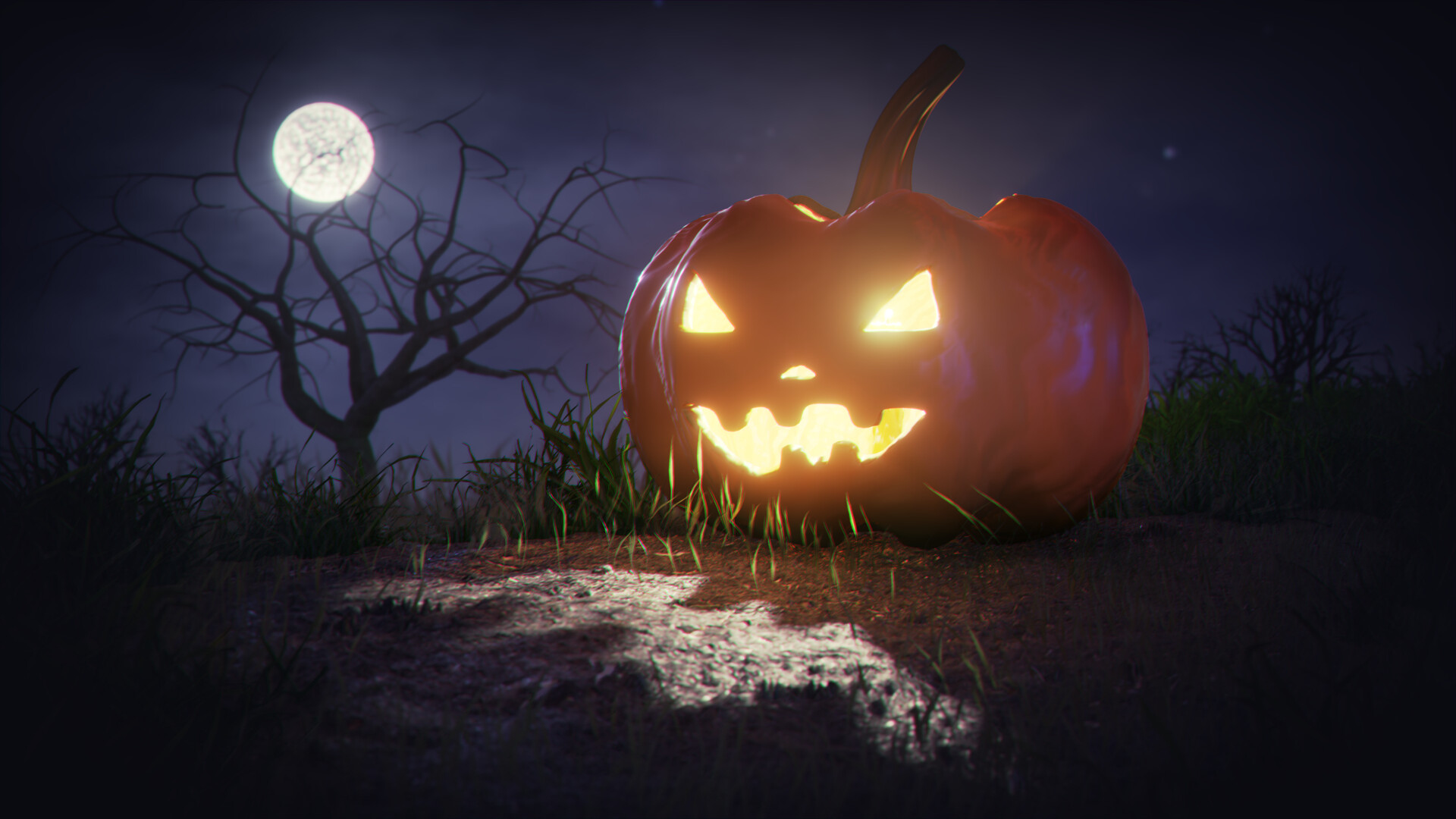 ArtStation - Halloween Pumpkin