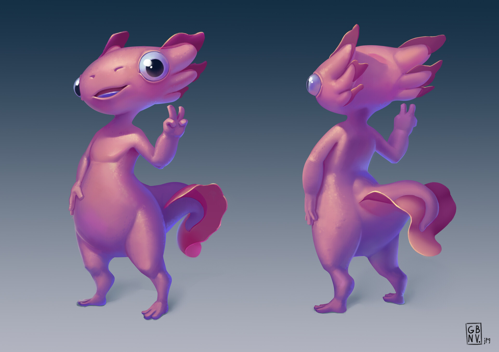 ArtStation - Axolotl