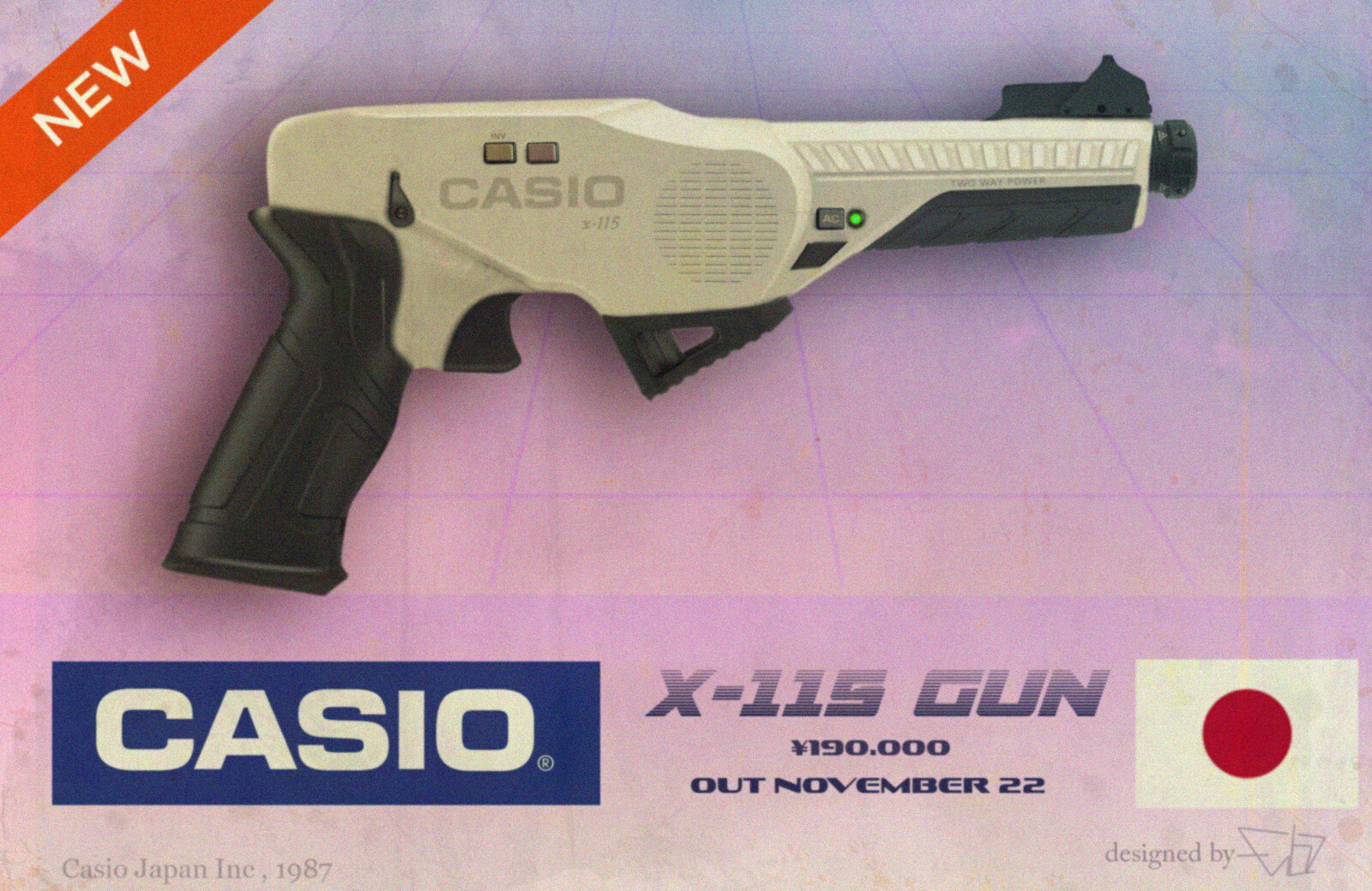 Fabien M. - Casio x-115 gun