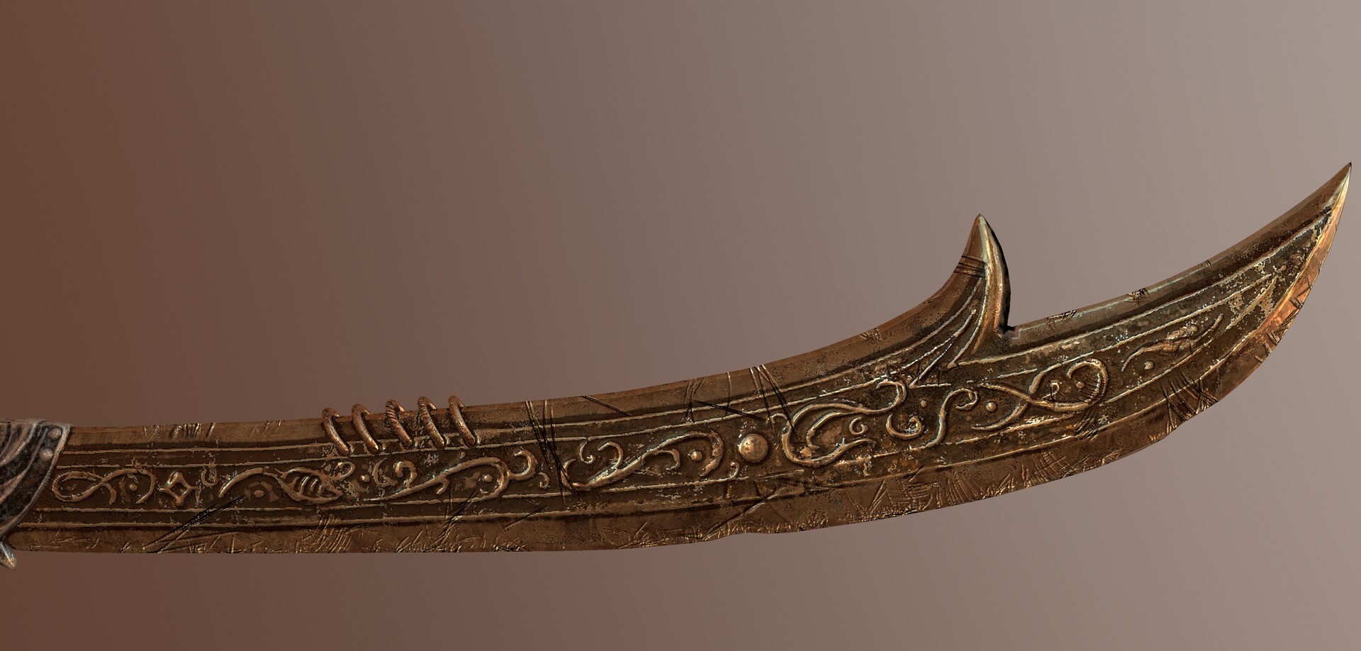 Michael Clark - RedGuard Sword (Elder Scrolls Fan Art)