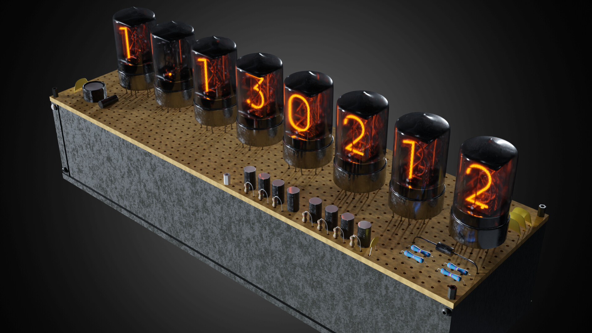 ArtStation - Divergence Meter from Steins;Gate