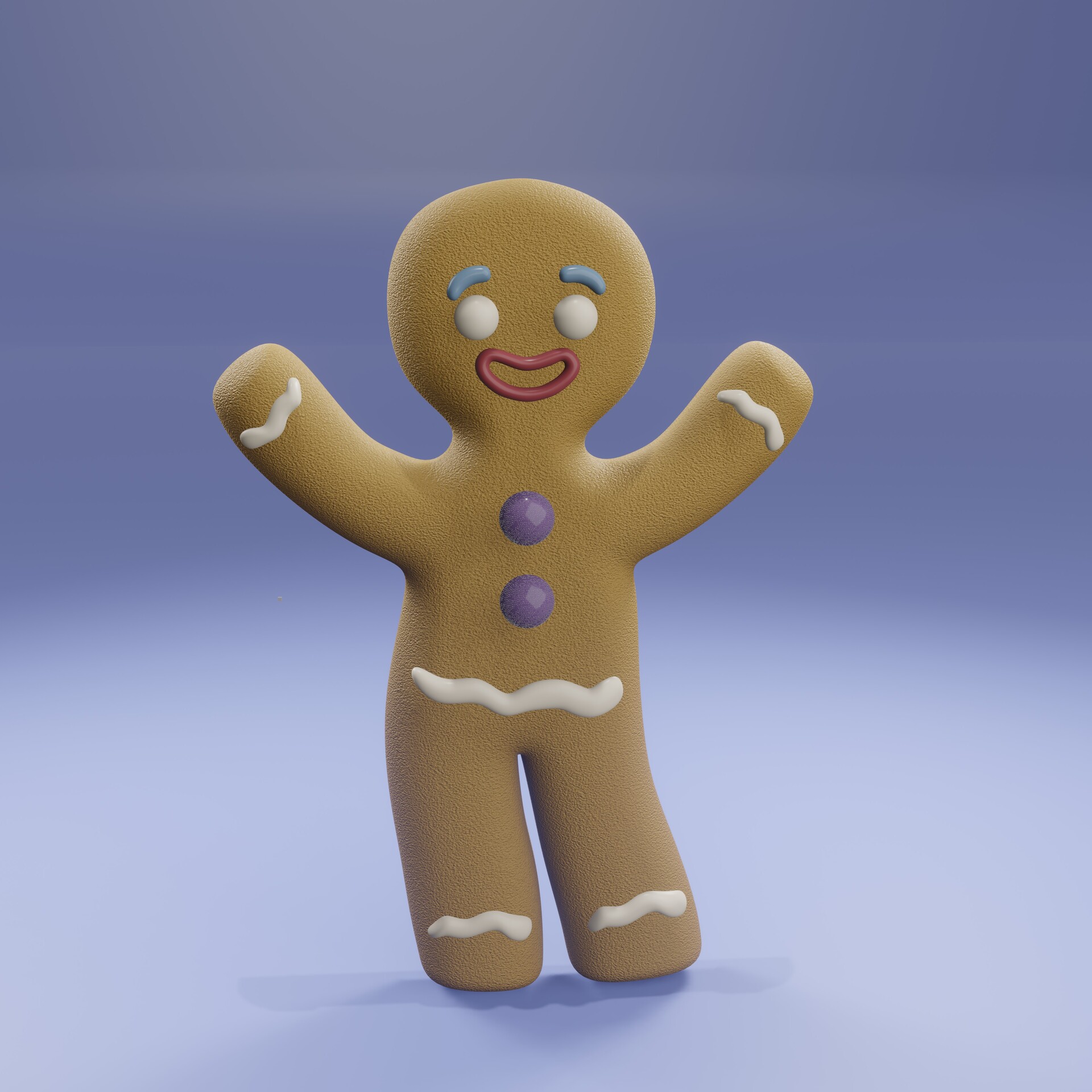 ArtStation - Gingerbread man