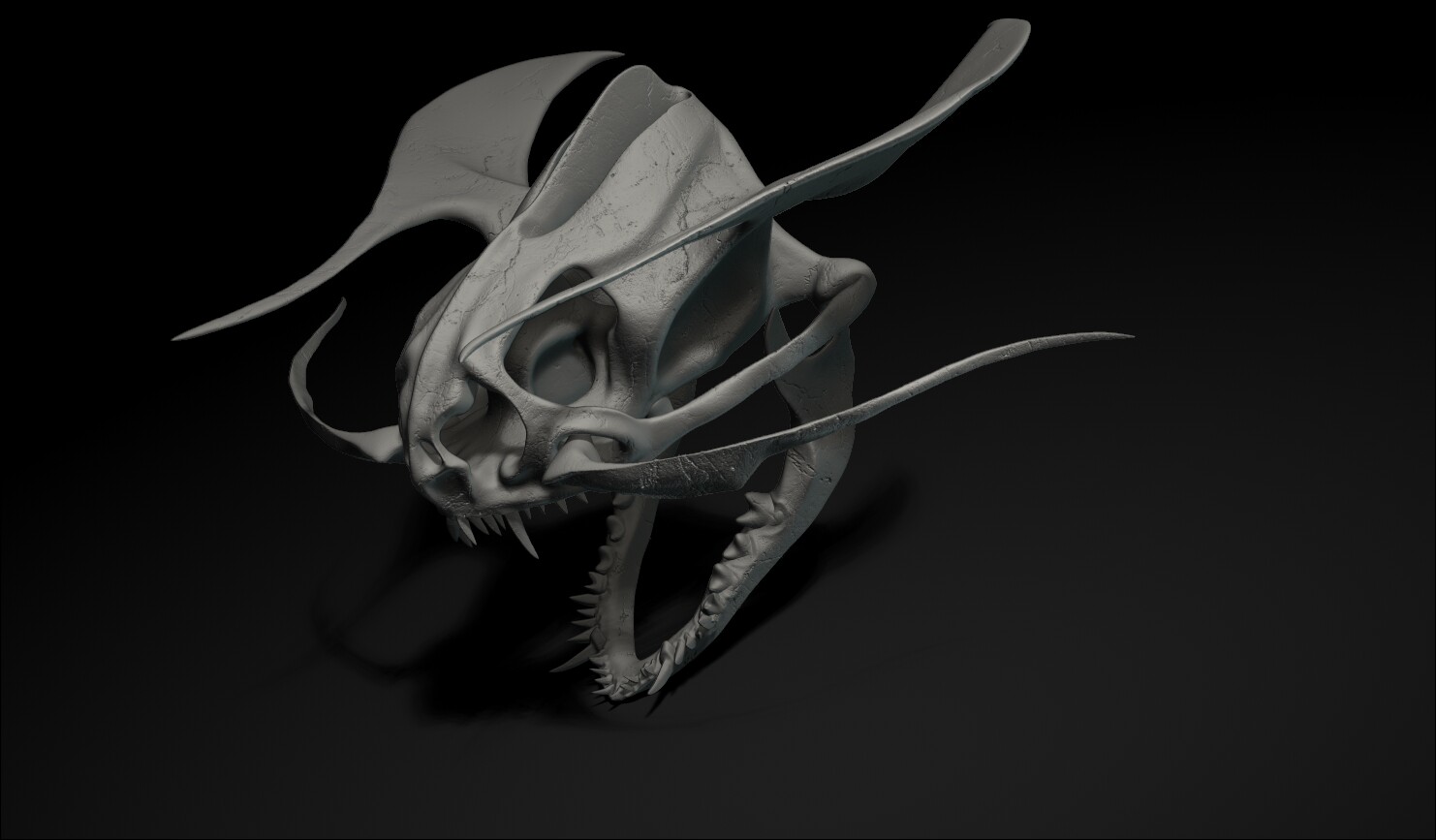 ArtStation - Alien Skull