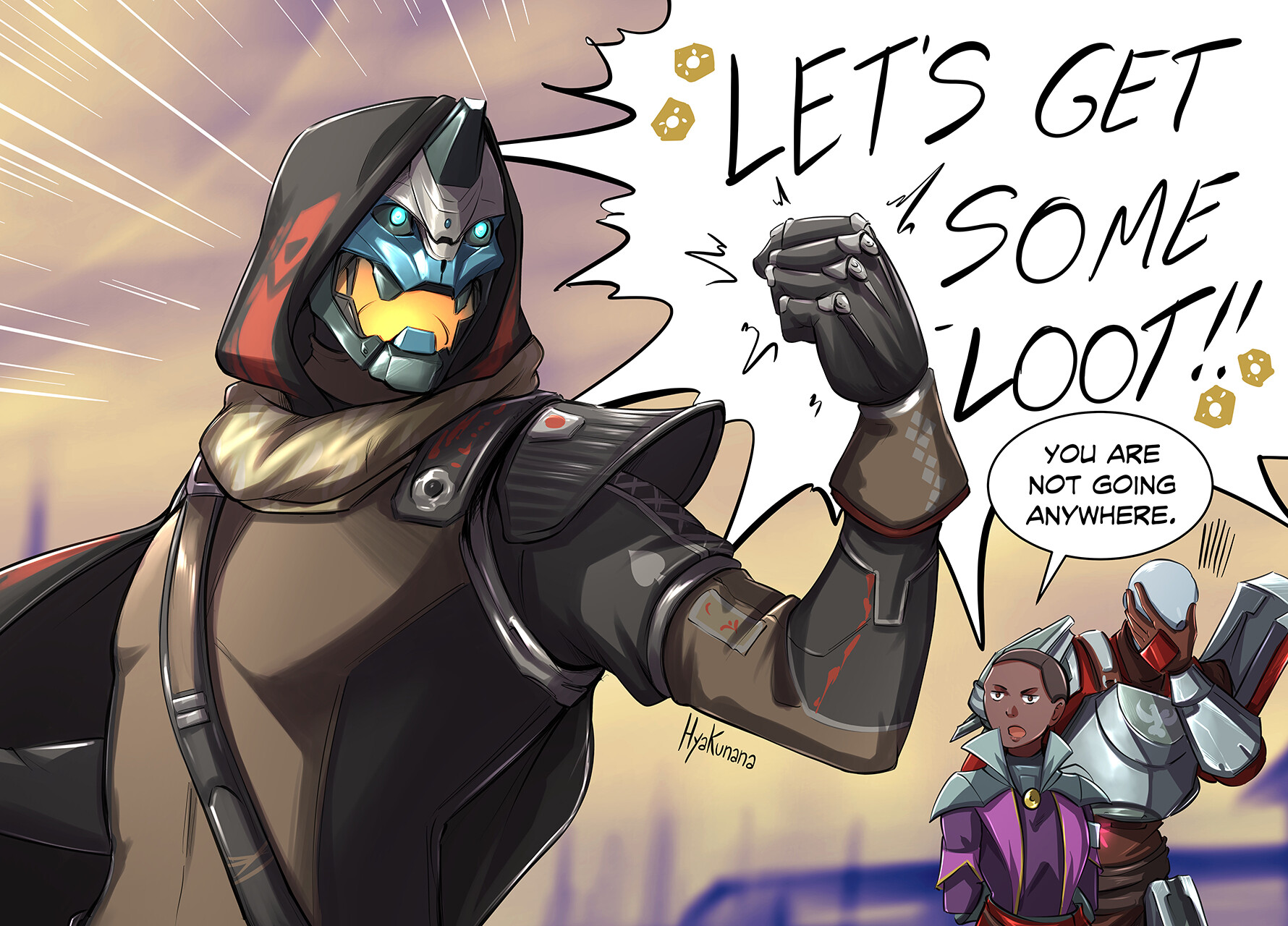 Exo Fan Art Destiny Exo 2020