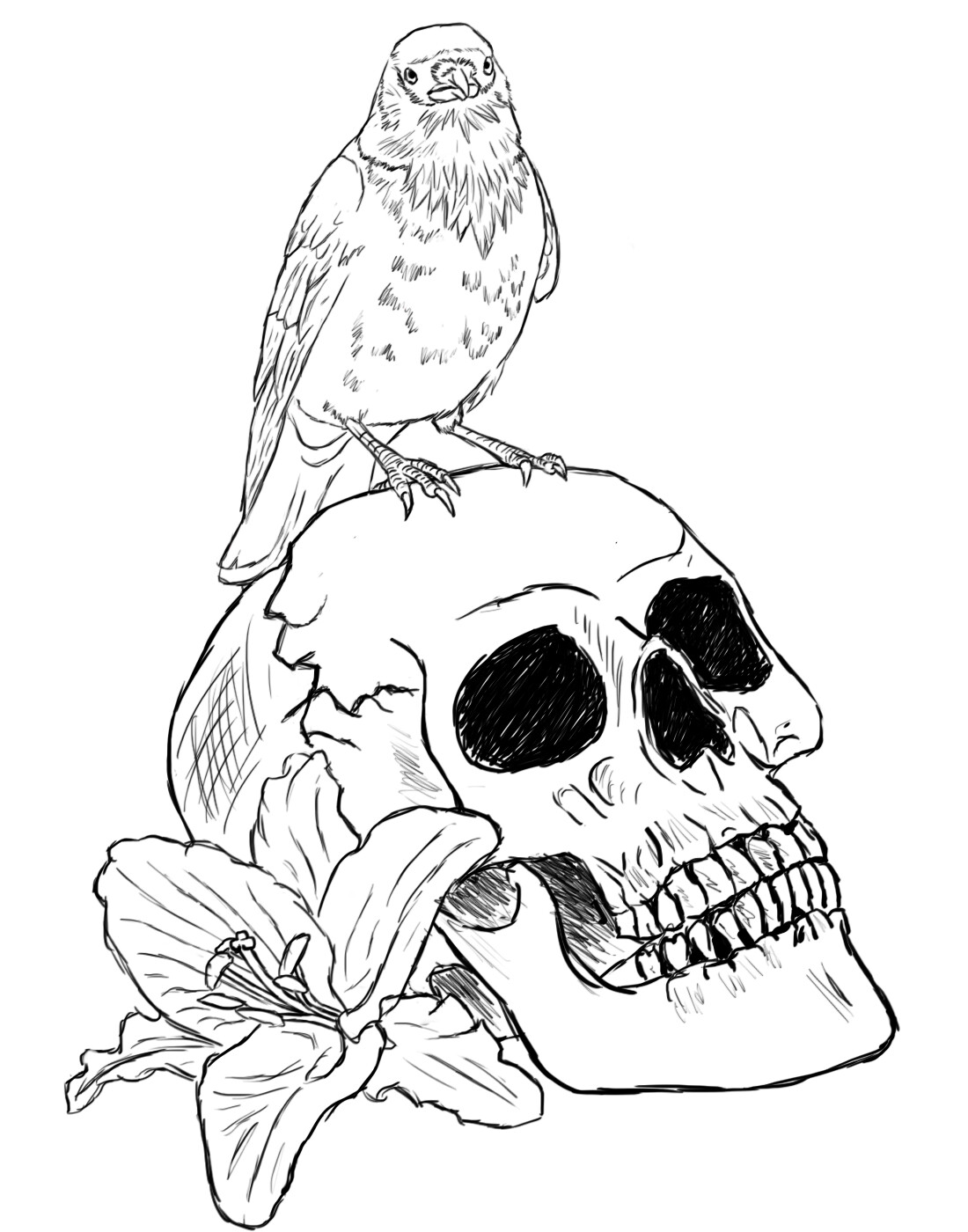 ArtStation - Tattoo sketch