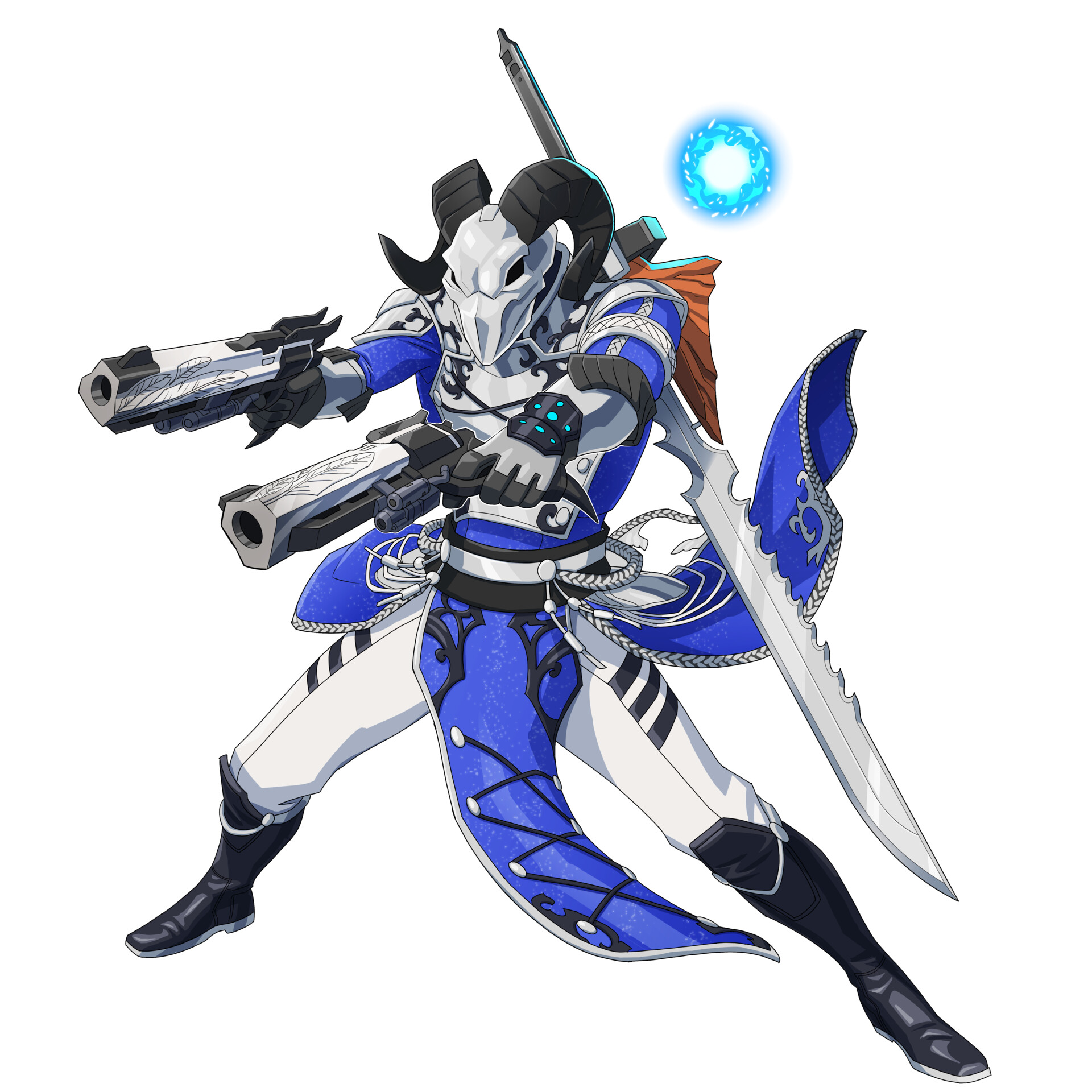 ArtStation - Commission D2 Warlock