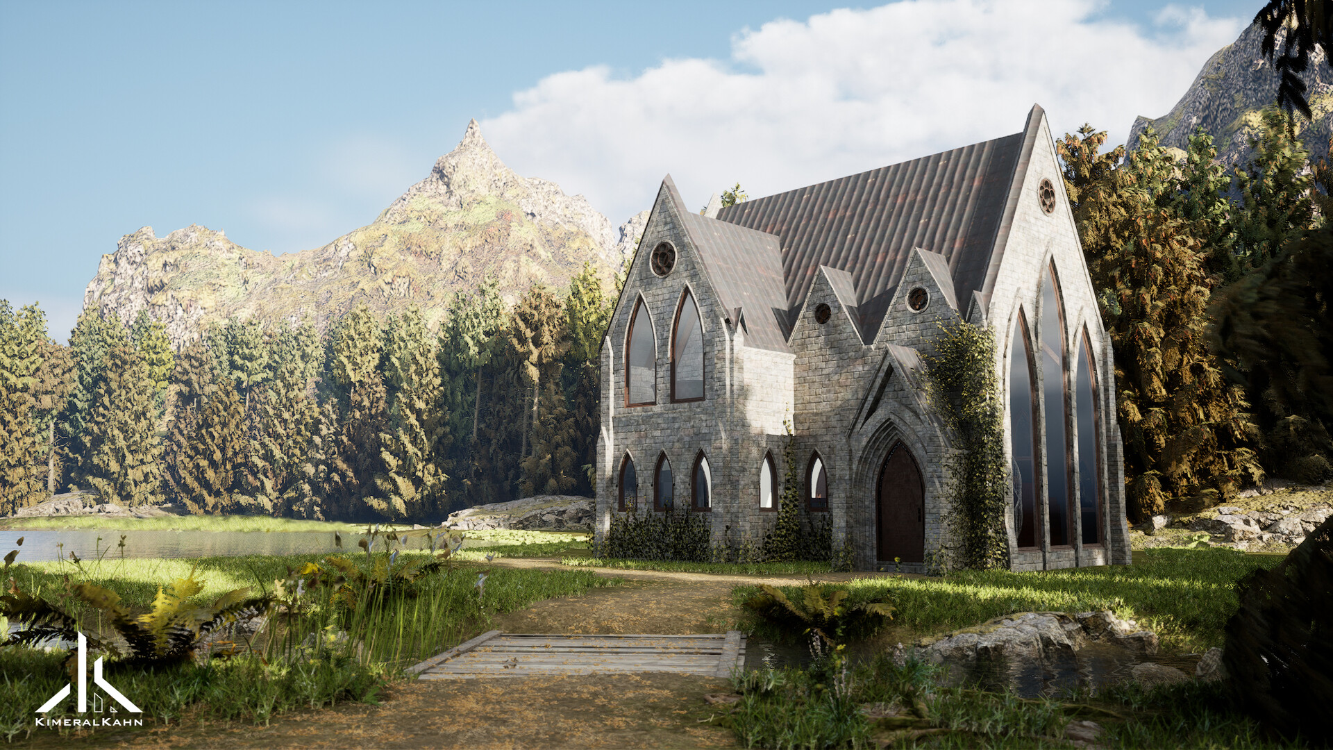 ArtStation - Gothic House