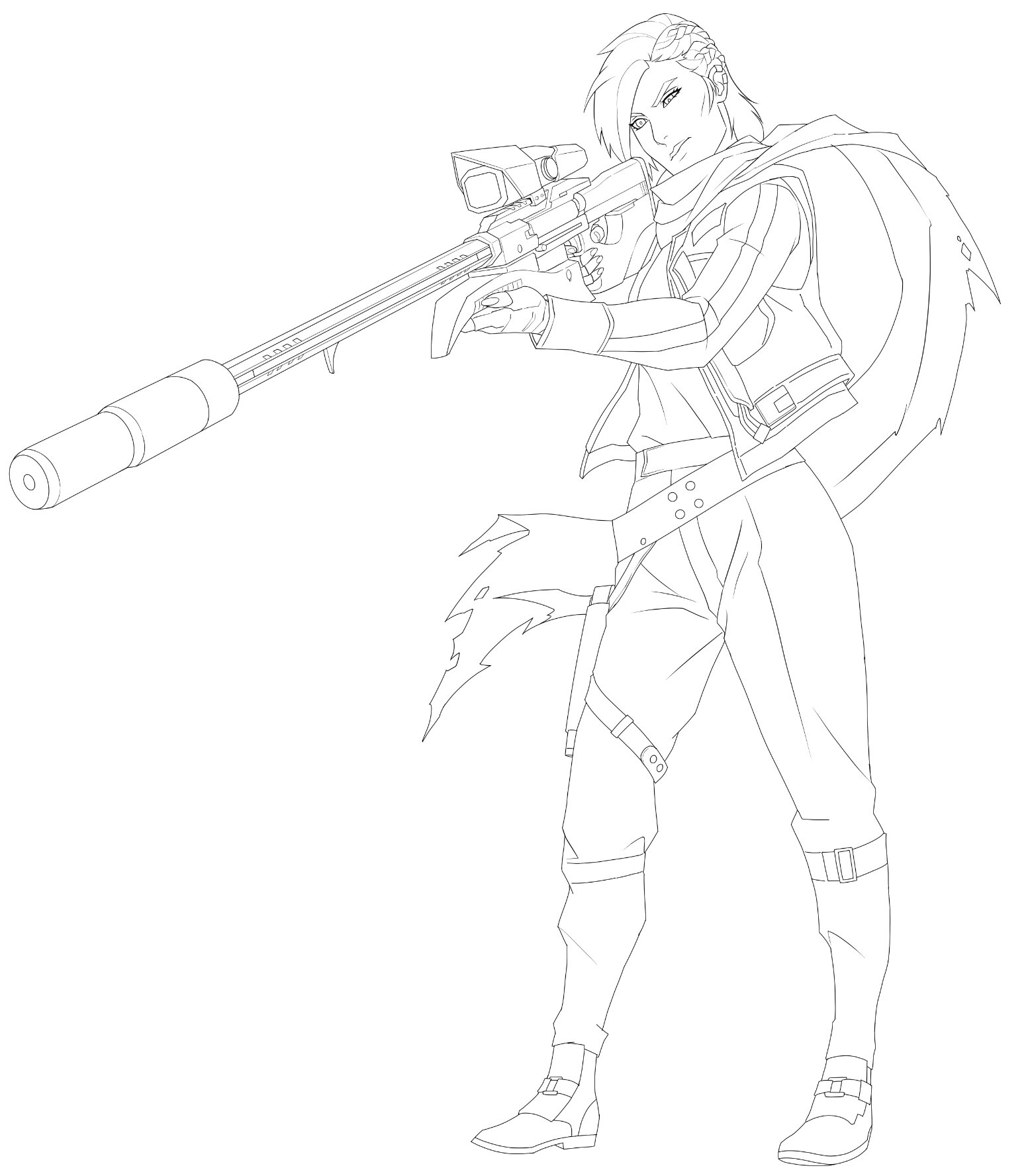 Kevin Raganit - Commission D2 Awoken Sniper Phaerl