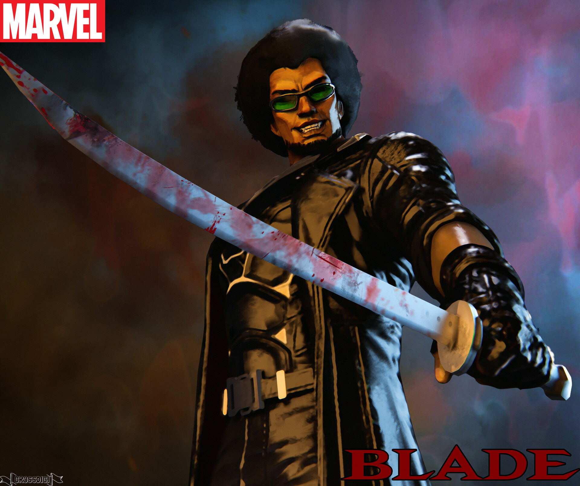 ArtStation - Heroes of Darkness: Blade