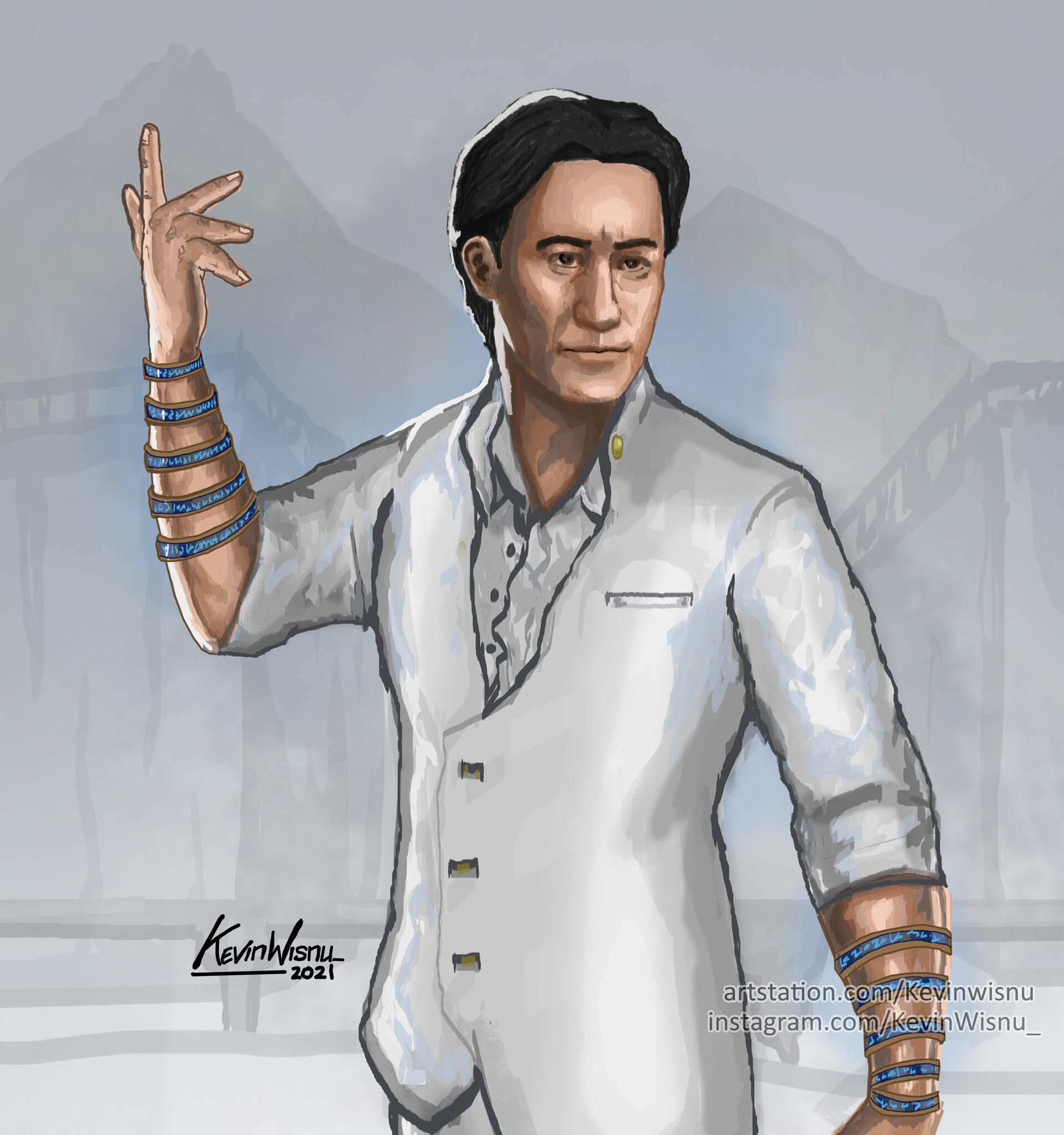 Kevin Wisnu - WIP | Tony Leung as Wenwu #ShangChi