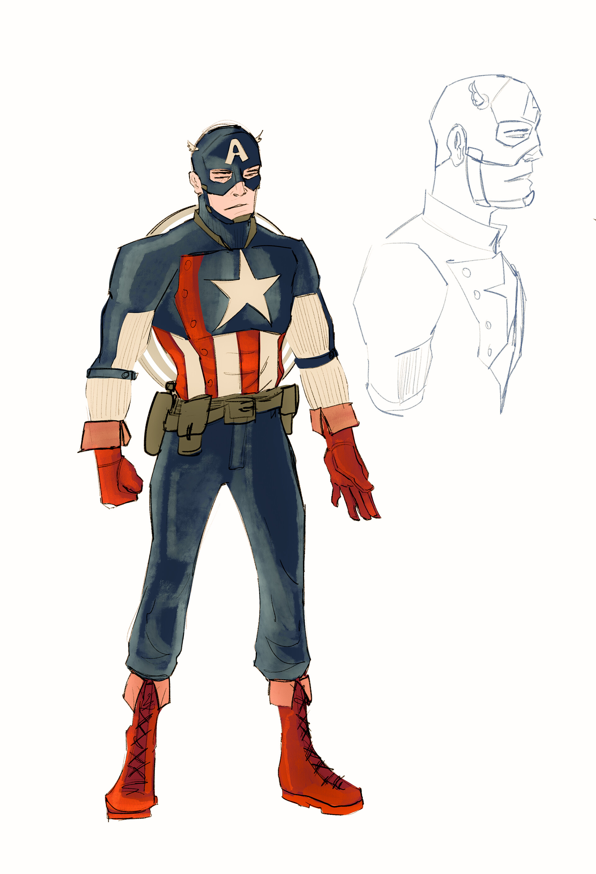 ArtStation - Captain America, Earth-326